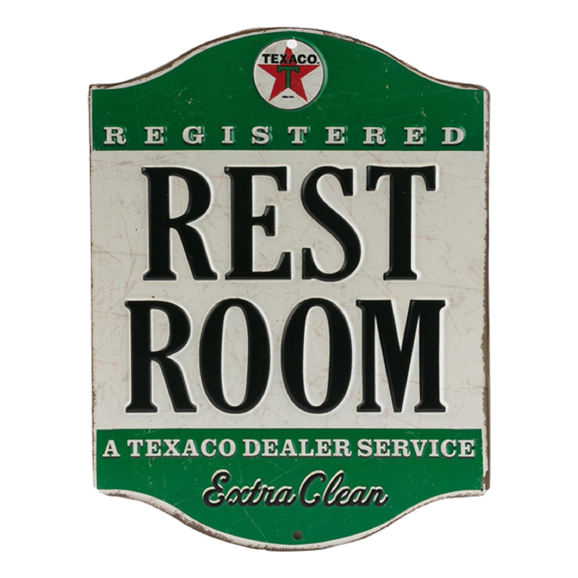 Open Road's Texaco Restroom Tin Sign | Cabela's Canada