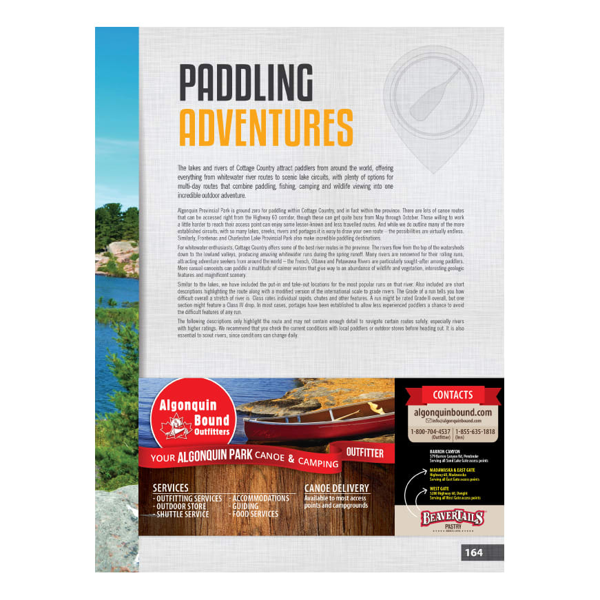 Backroad Mapbooks - Cottage Country Ontario Mapbook 6th Edition ...