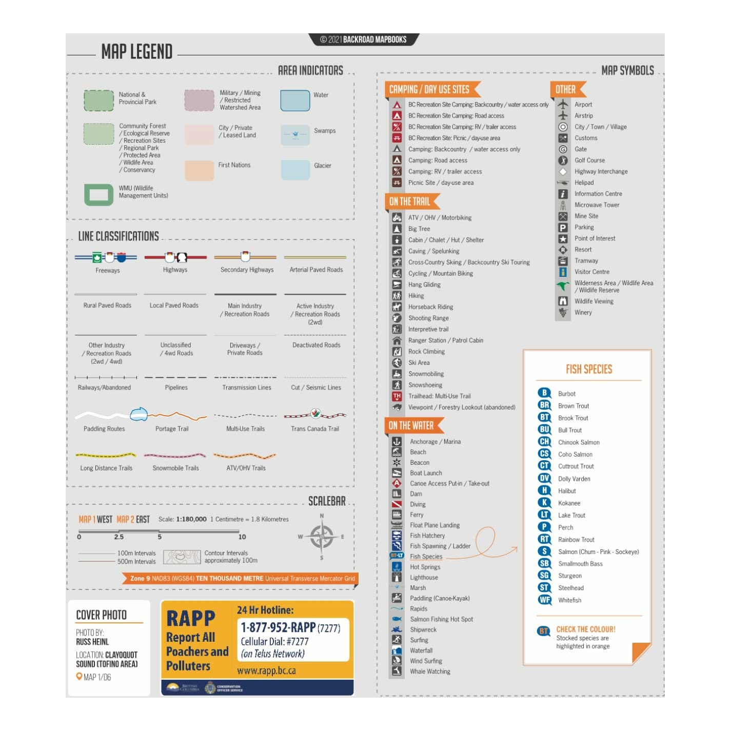 Backroad Mapbook - Vancouver Island South Waterproof Mapbook | Cabela's ...