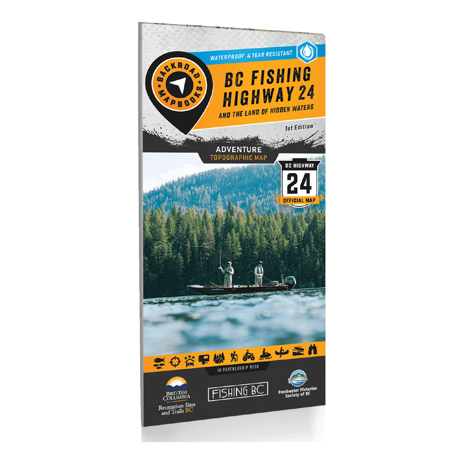 Backroad Mapbook - BC Fishing Highway 24 and The Land of Hidden Waters ...