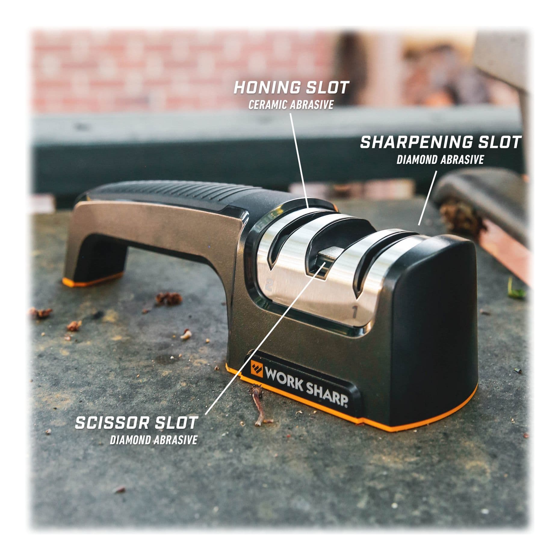 Work Sharp® Kitchen Pull-Through Handheld Knife Sharpener | Cabela's Canada