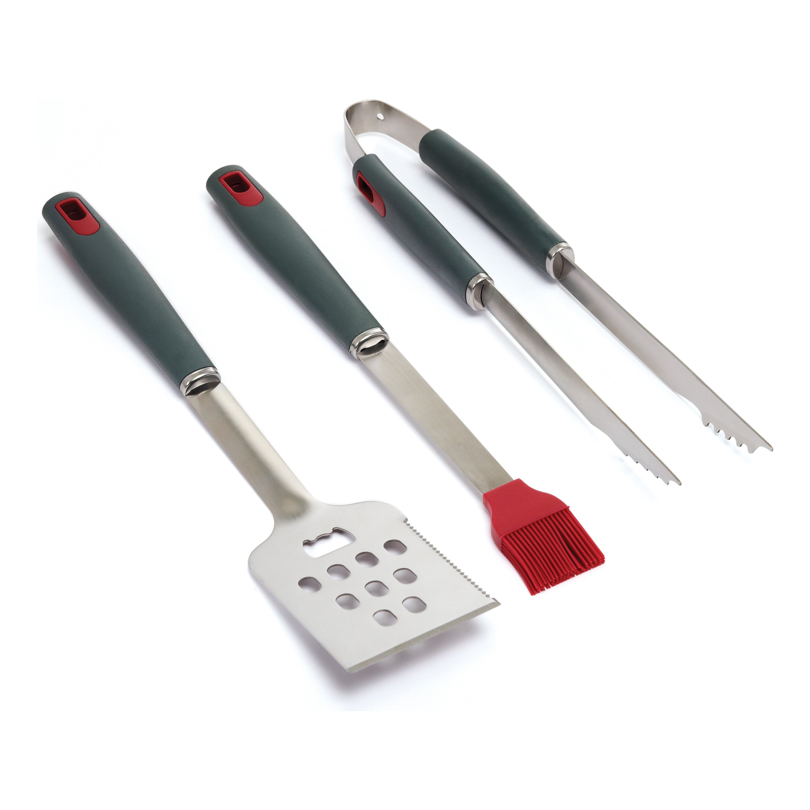 Grill Pro® 3-Piece Stainless Steel Tool Set w/ Resin Handles | Cabela's ...