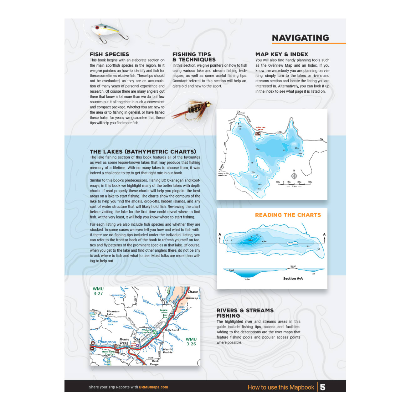 Backroad Mapbook - Thompson Okanagan BC Fishing Mapbook | Cabela's Canada