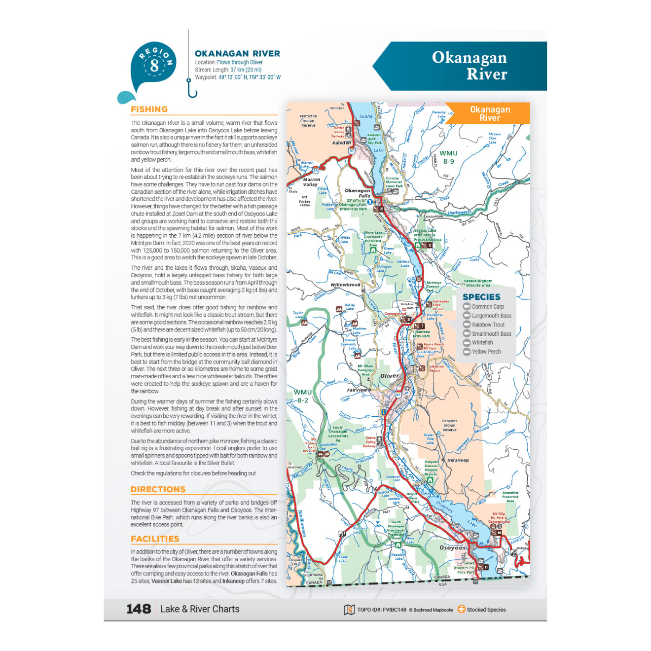 Backroad Mapbook - Thompson Okanagan BC Fishing Mapbook | Cabela's Canada