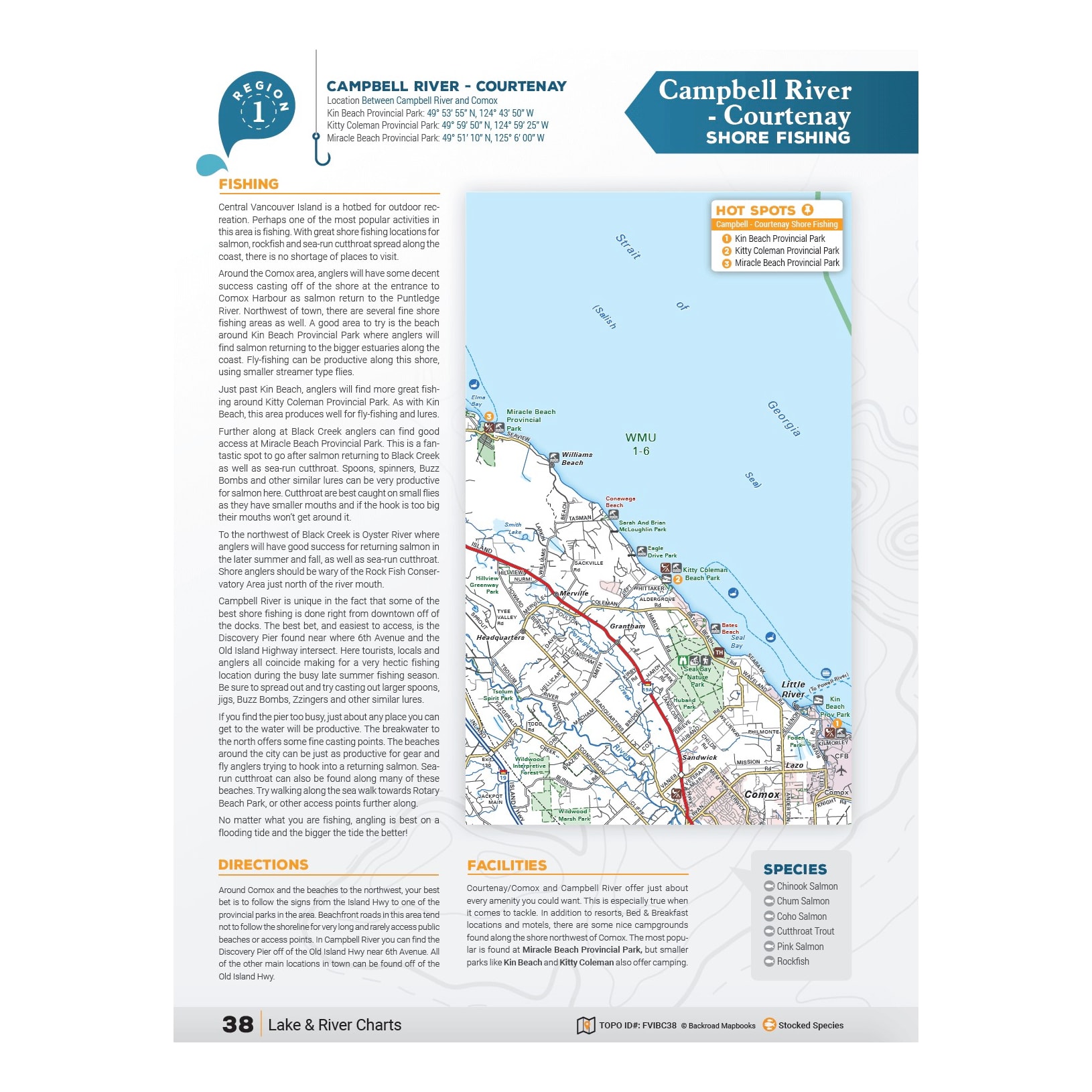 Backroad Mapbooks - Vancouver Island Fishing Mapbook | Cabela's Canada