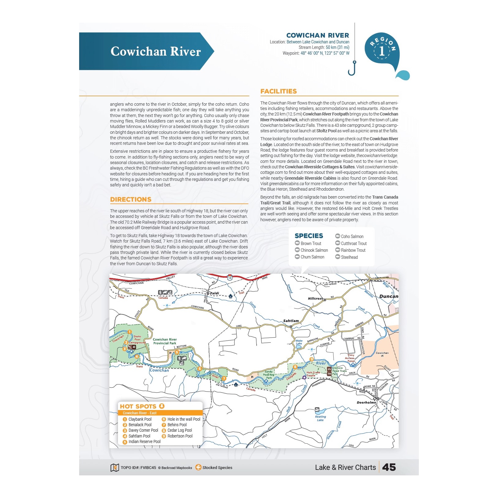 Backroad Mapbooks - Vancouver Island Fishing Mapbook | Cabela's Canada