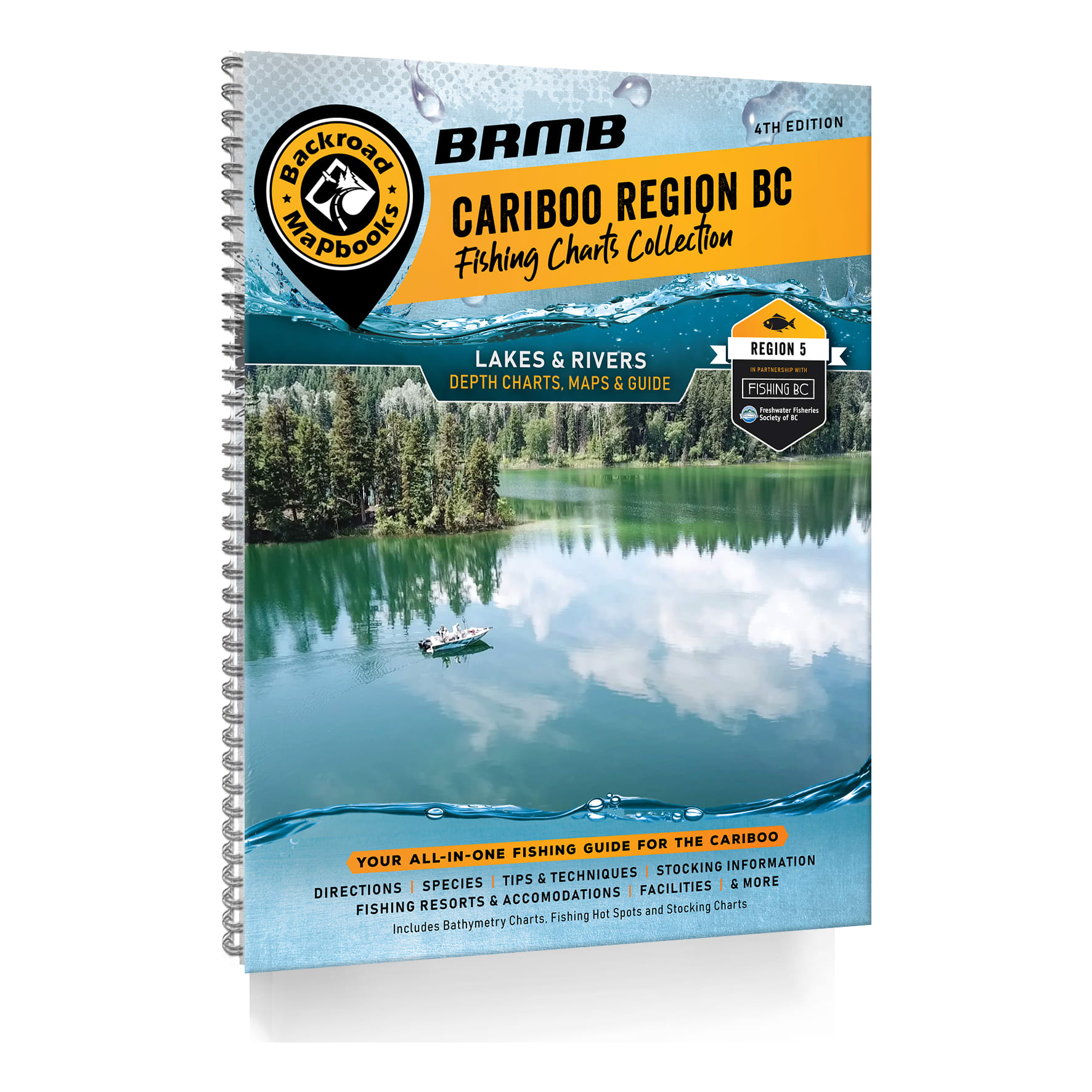 Backroad Mapbooks - Cariboo Lakes and Rivers Fishing Mapbook | Cabela's ...