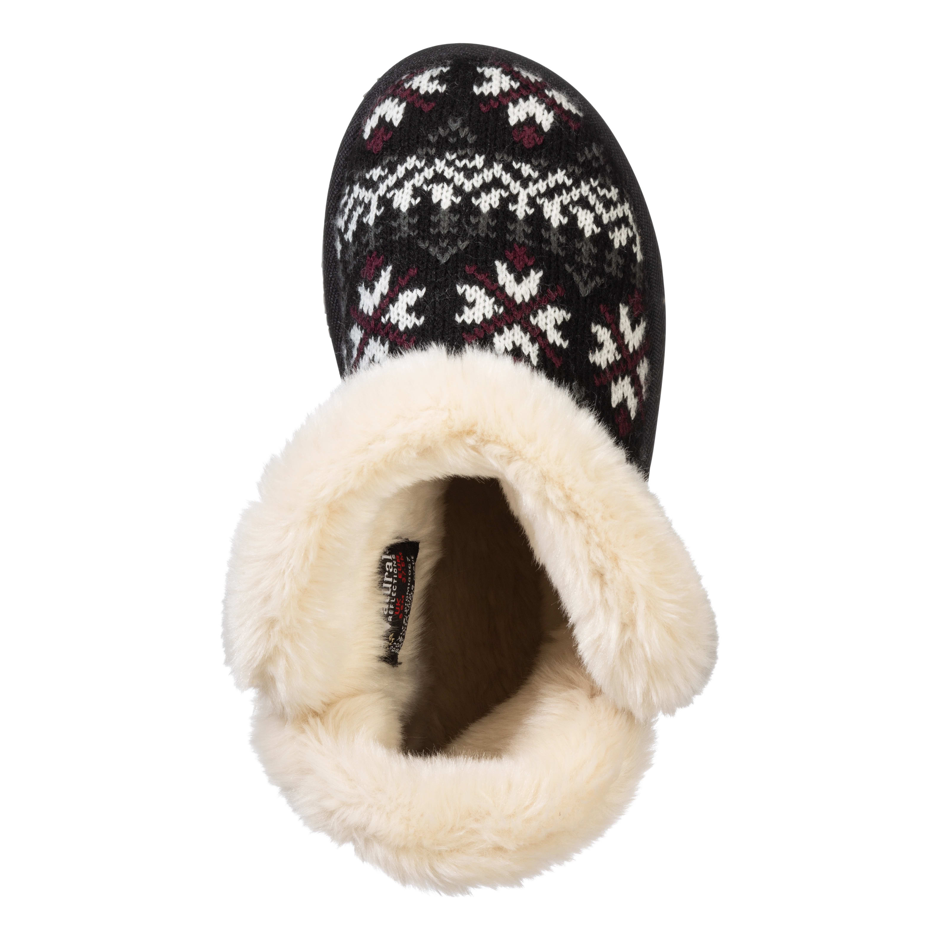 Natural Reflections® Women’s Fair Isle Knit Bootie Slippers | Cabela's ...