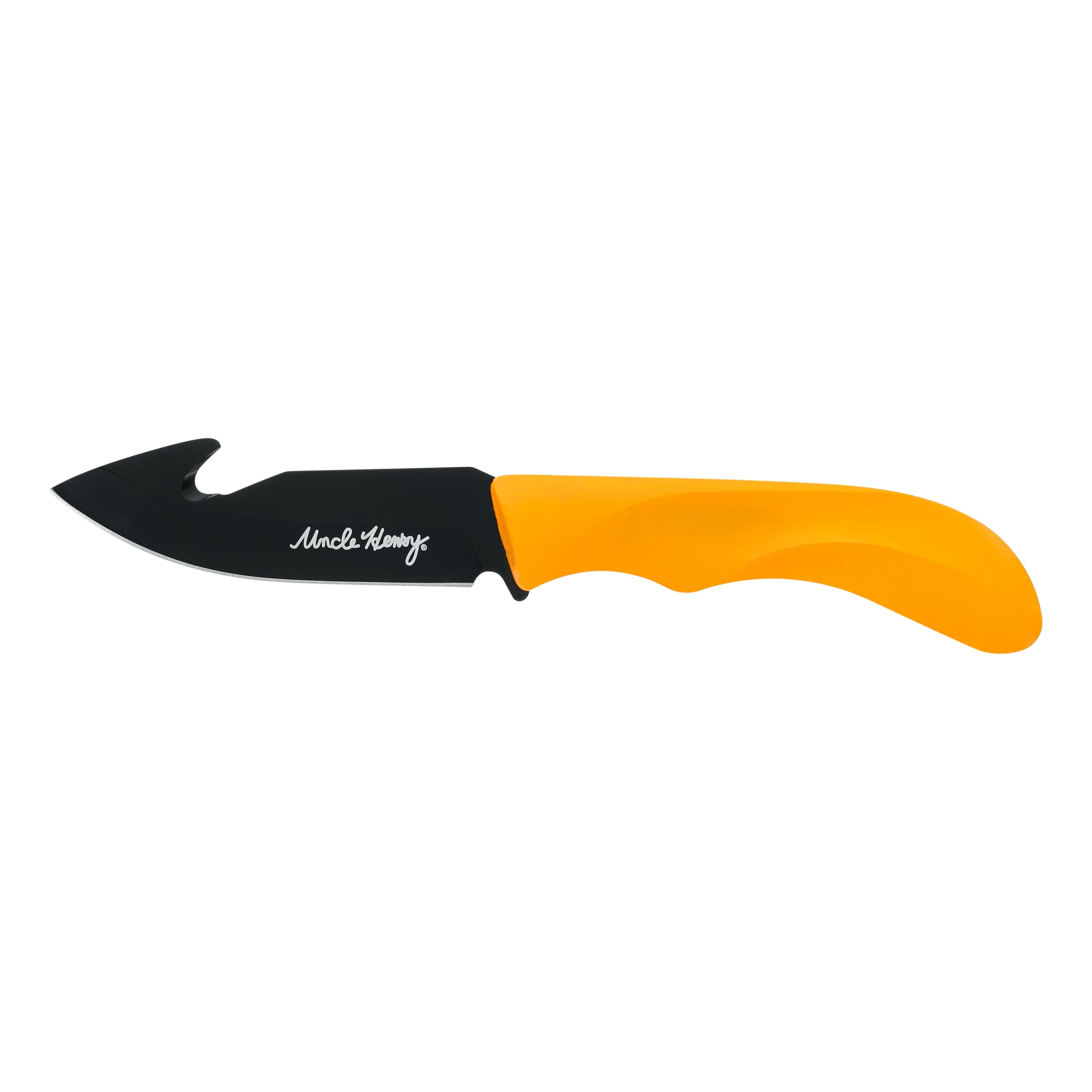 Uncle Henry 3 Piece Fixed Blade Knife Set with Orange Handles | Cabela ...