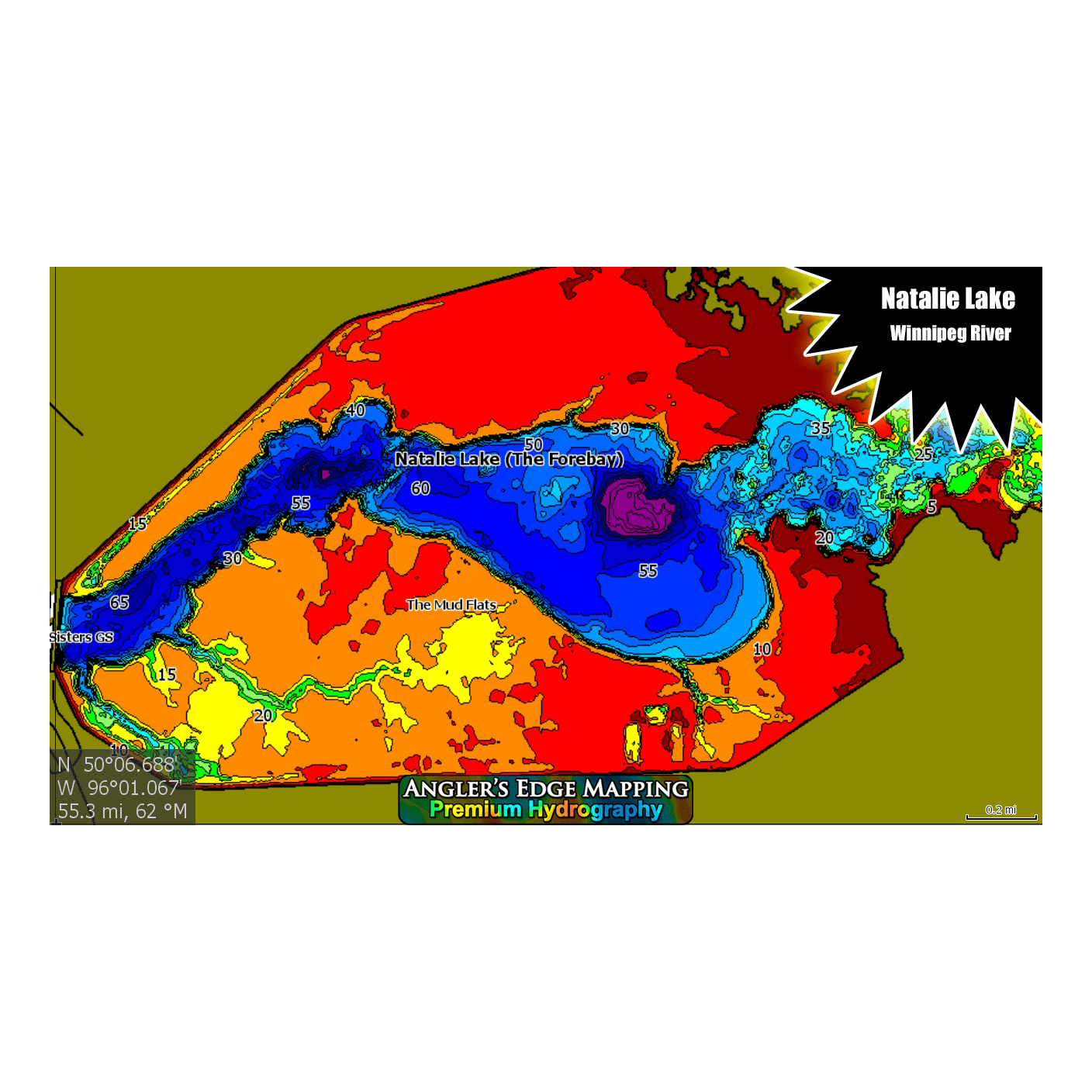 Angler's Edge Eastern Manitoba Map 2022 | Cabela's Canada