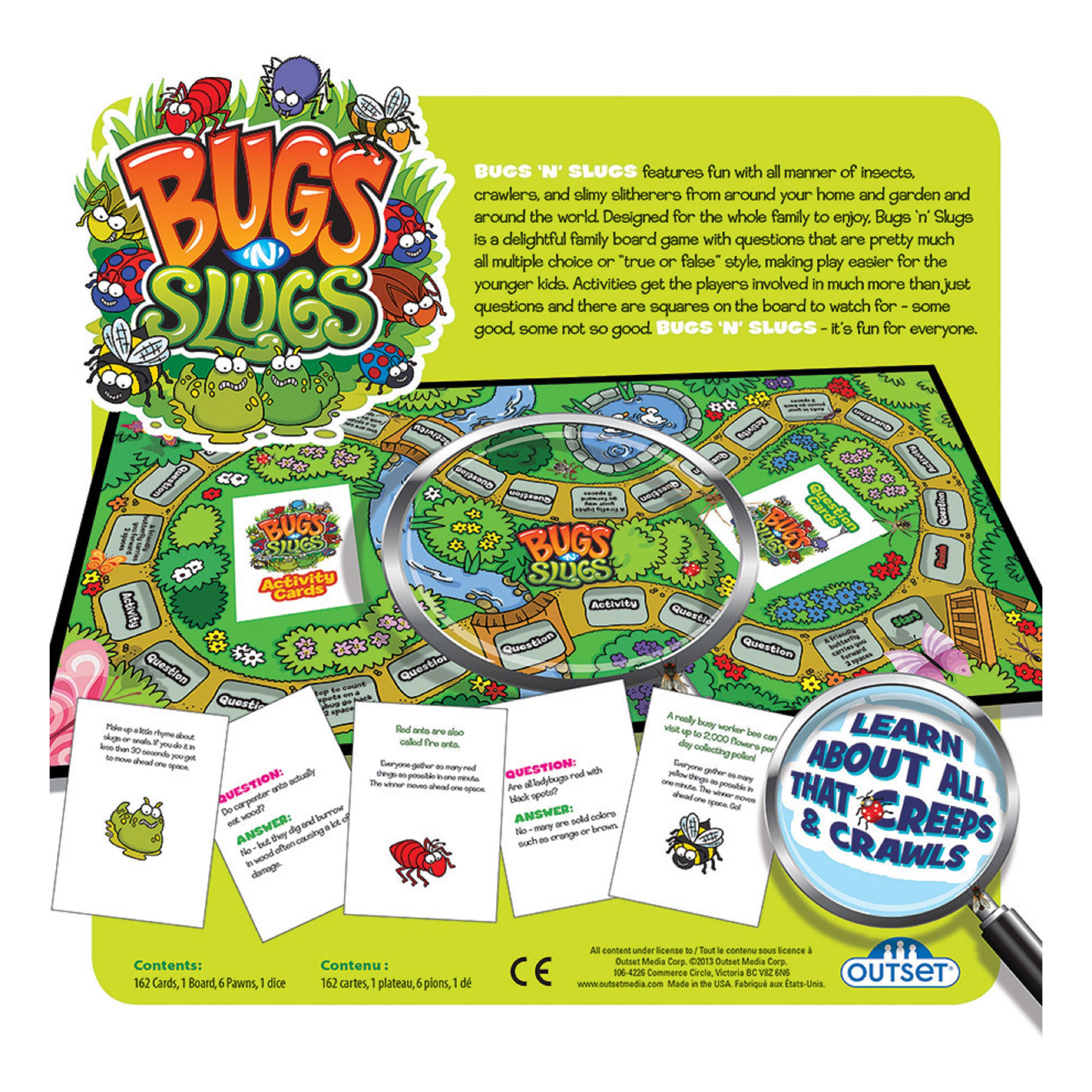 Outset Media Bugs ‘N’ Slugs Board Game | Cabela's Canada