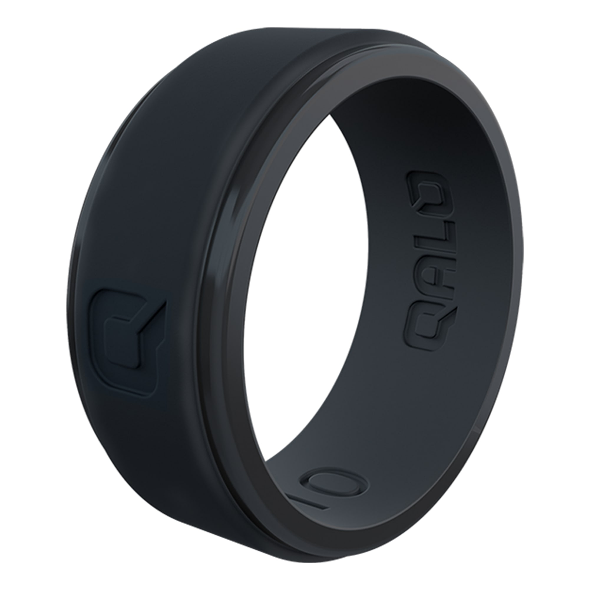 QALO Men’s Gunmetal Step Edge Silicone Ring | Cabela's Canada