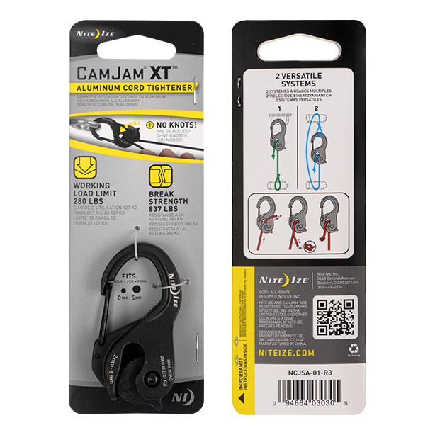 Nite Ize® CamJam XT Aluminum Cord Tightener | Cabela's Canada