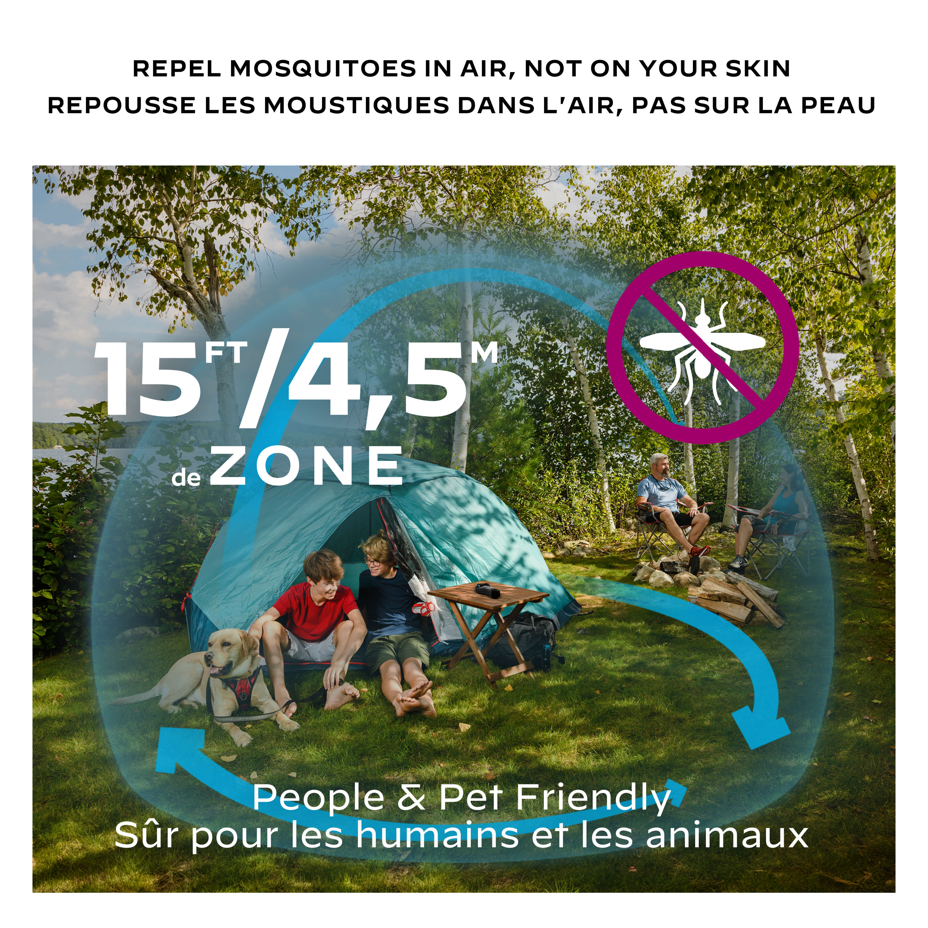 Thermacell® Mosquito Repellent Portable Adventure MR450 – Charcoal ...