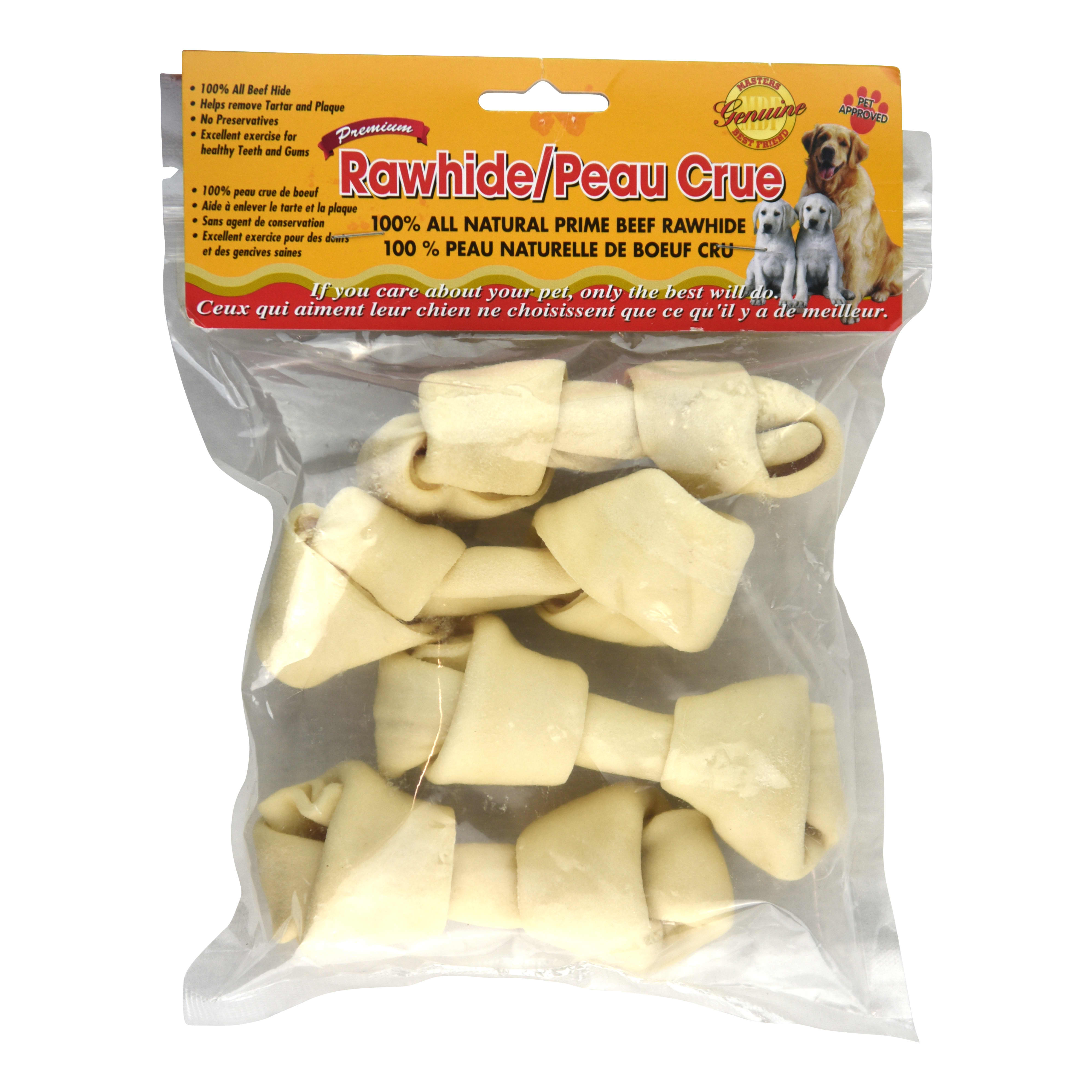 Master's Best Friend 5" Rawhide Bone Four-Pack | Cabela's Canada