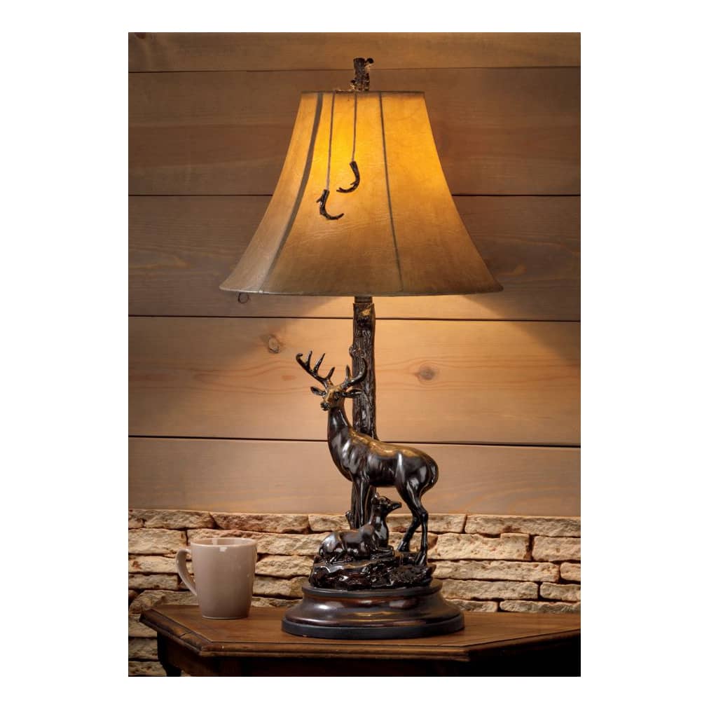White River™ Deer Table Lamp | Cabela's Canada