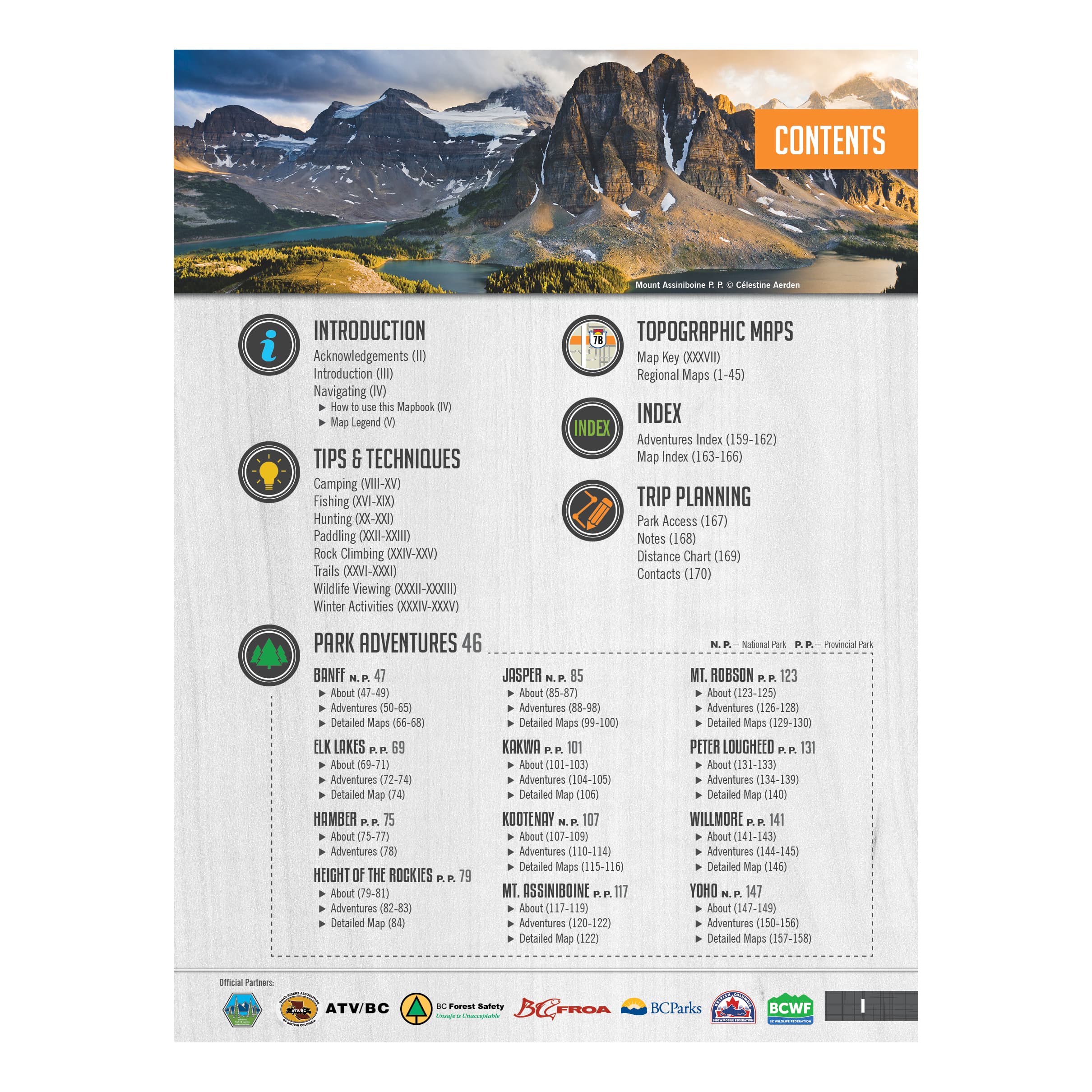 Backroad Mapbook Canadian Rockies Book | Cabela's Canada