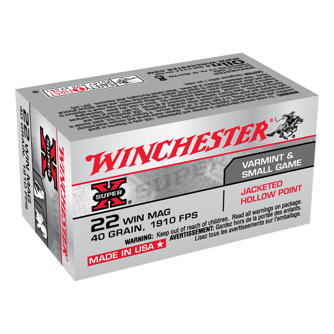 Winchester® .22 Win Mag Rimfire Ammunition | Cabela's Canada