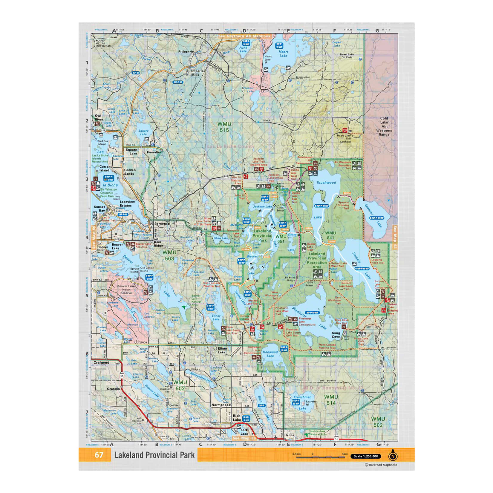Backroad Mapbooks - Central Alberta Mapbook 5th Edition | Cabela's Canada