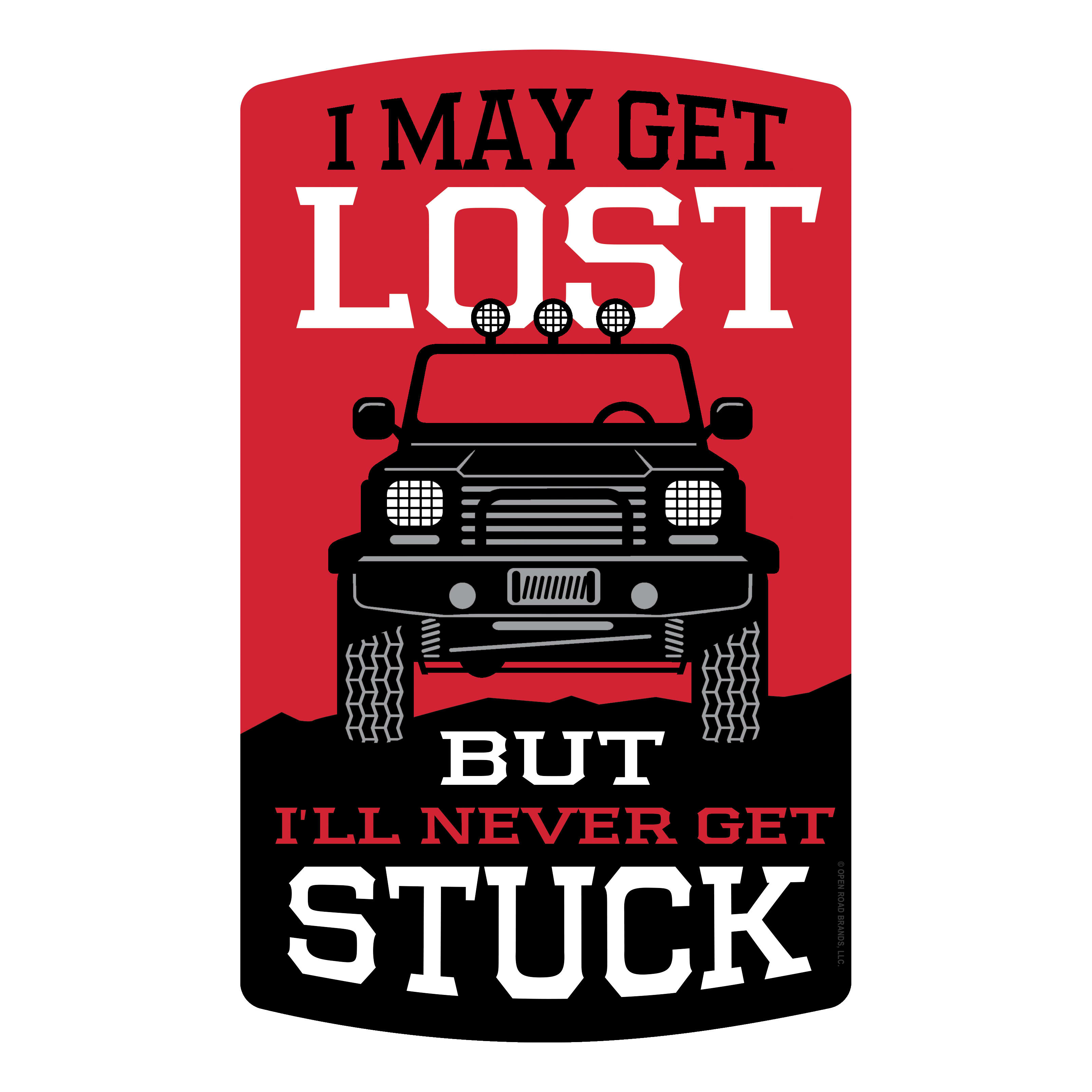 Open Road's Get Lost 6" Sign | Cabela's Canada