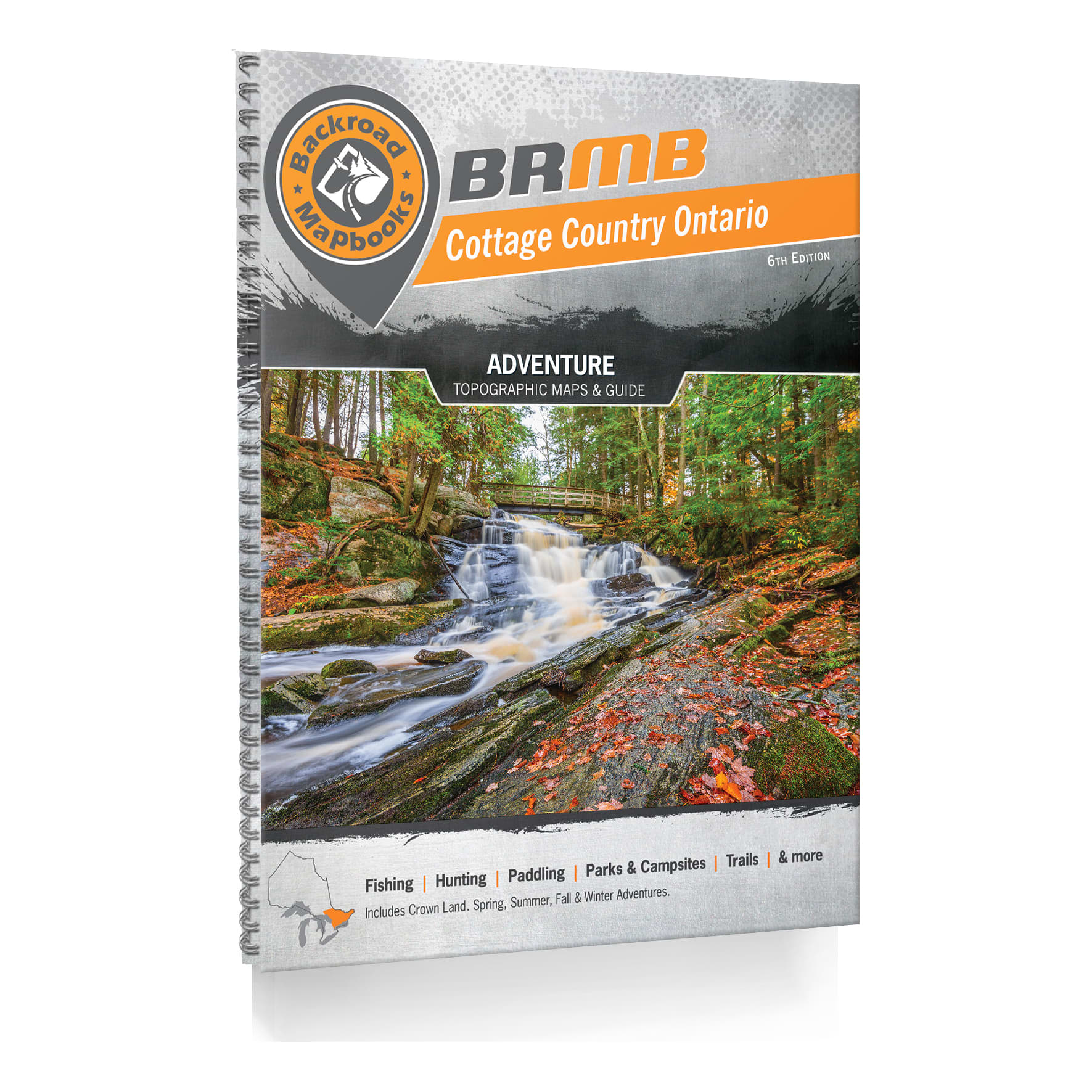 Backroad Mapbooks - Cottage Country Ontario Mapbook 6th Edition ...