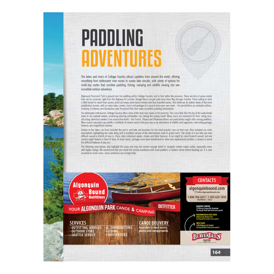 Backroad Mapbooks - Cottage Country Ontario Mapbook 6th Edition ...