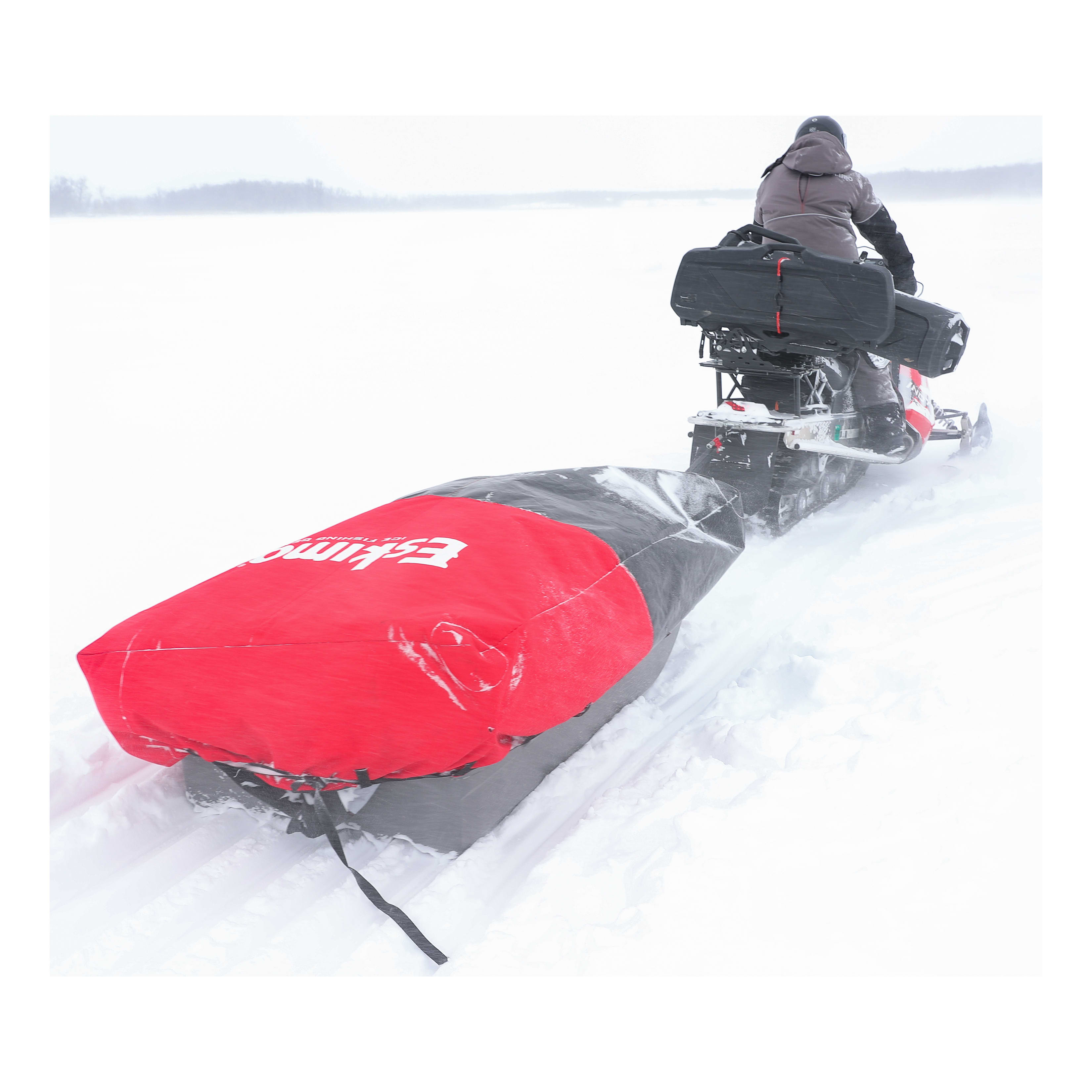 Eskape 2400 Eskimo Ice Fishing Gear 70 Inch Travel Cover Extra Tall ...