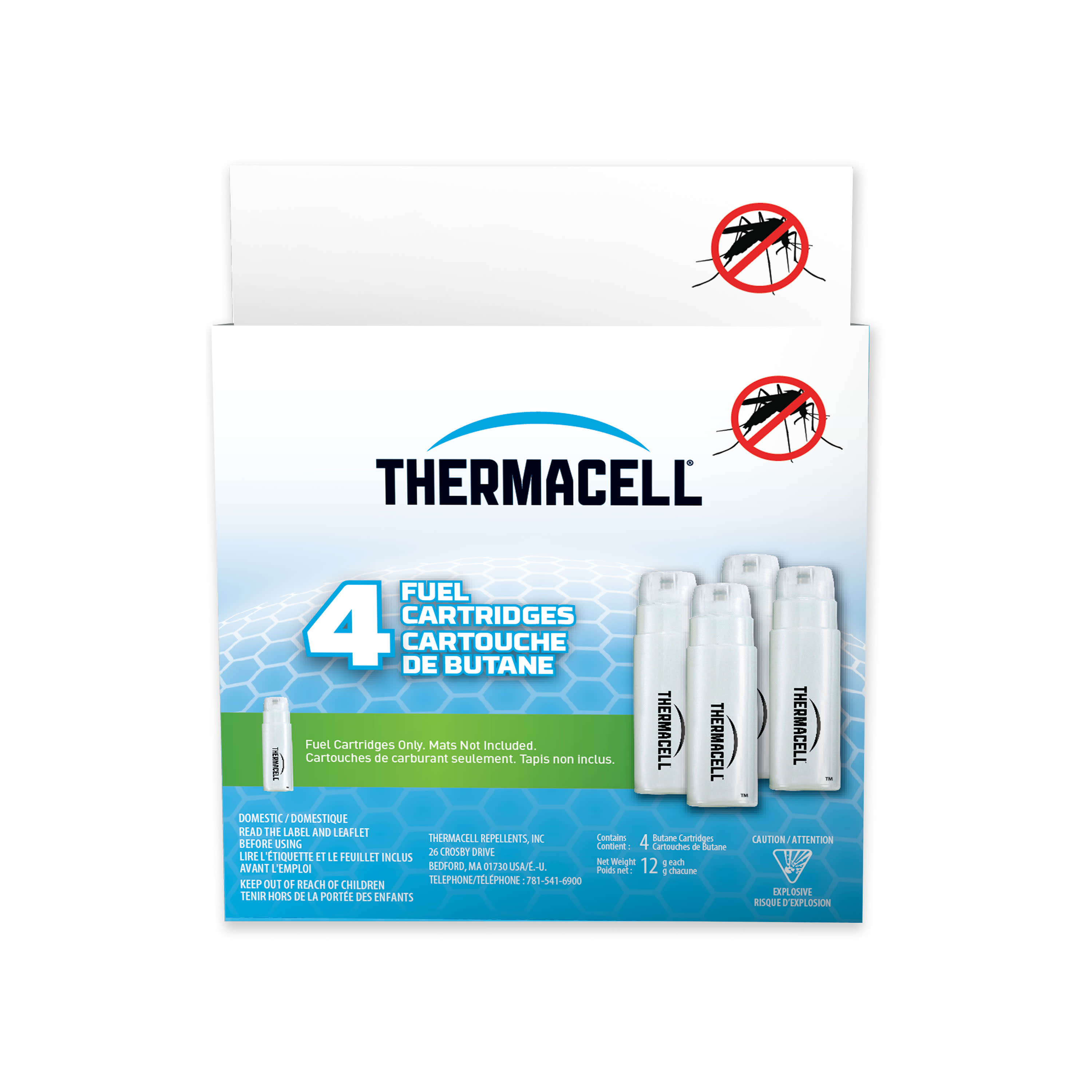 Thermacell® Mosquito Repellent Fuel Cartridge Refills - 4 Pack | Cabela ...