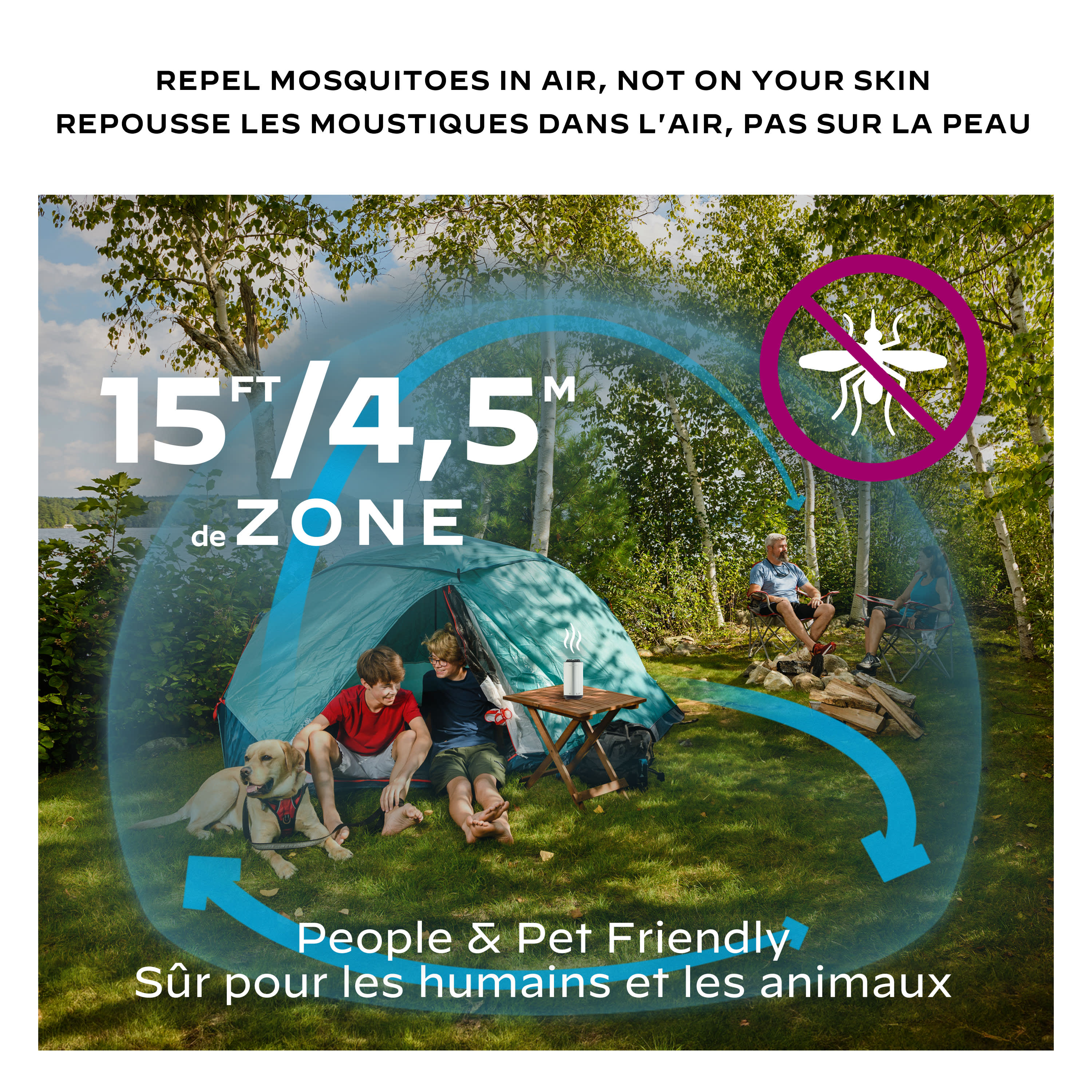 Thermacell® Metal Edition Patio Shield Mosquito Repellent | Cabela's Canada