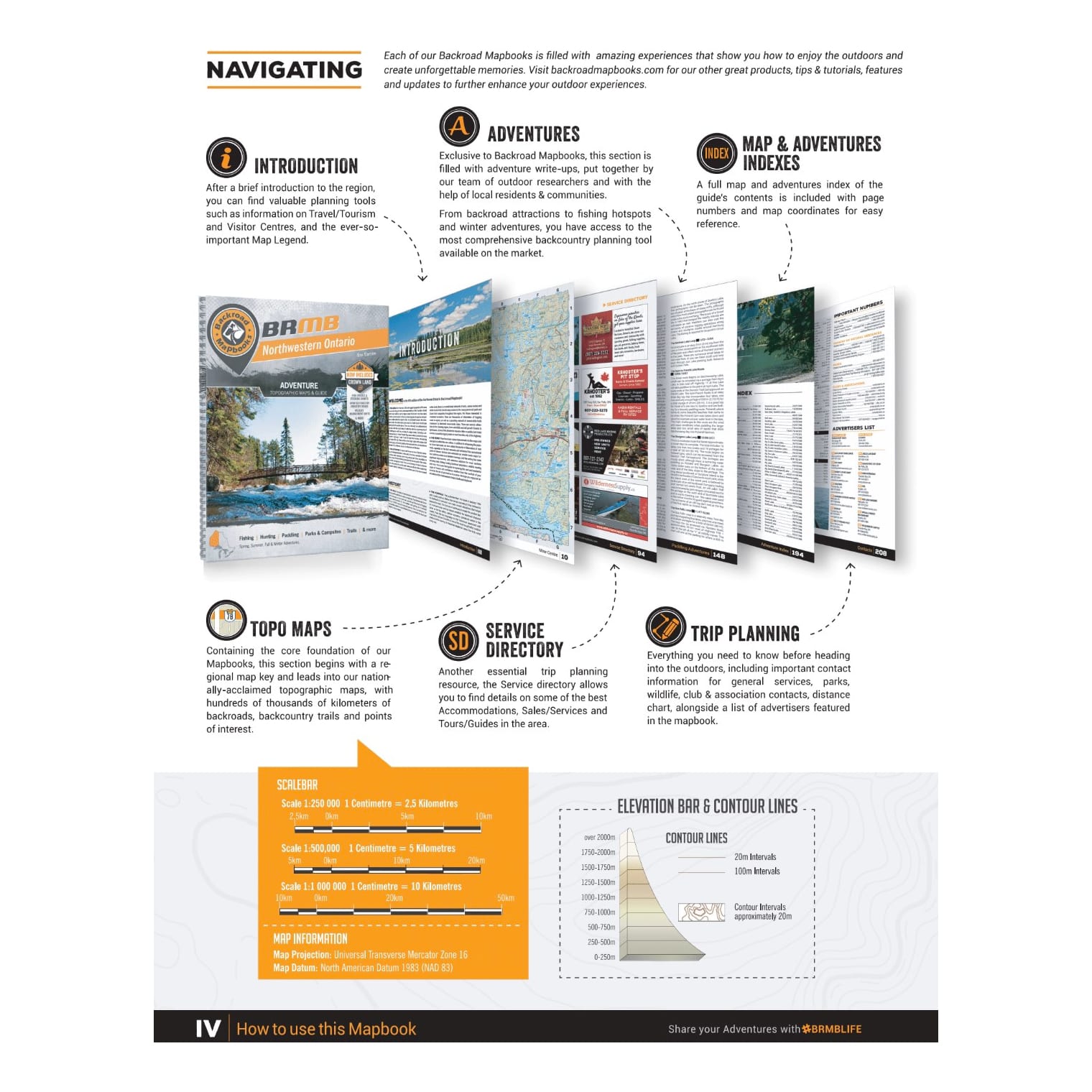 Backroad Mapbook Northwestern Ontario 5th Edition | Cabela's Canada