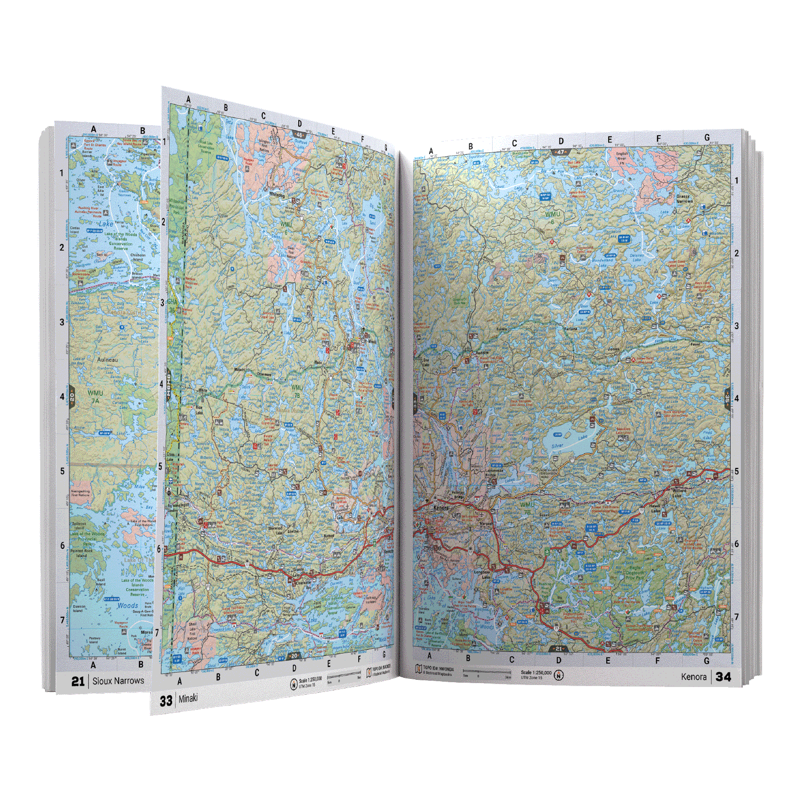 Backroad Mapbook Northwestern Ontario 5th Edition | Cabela's Canada