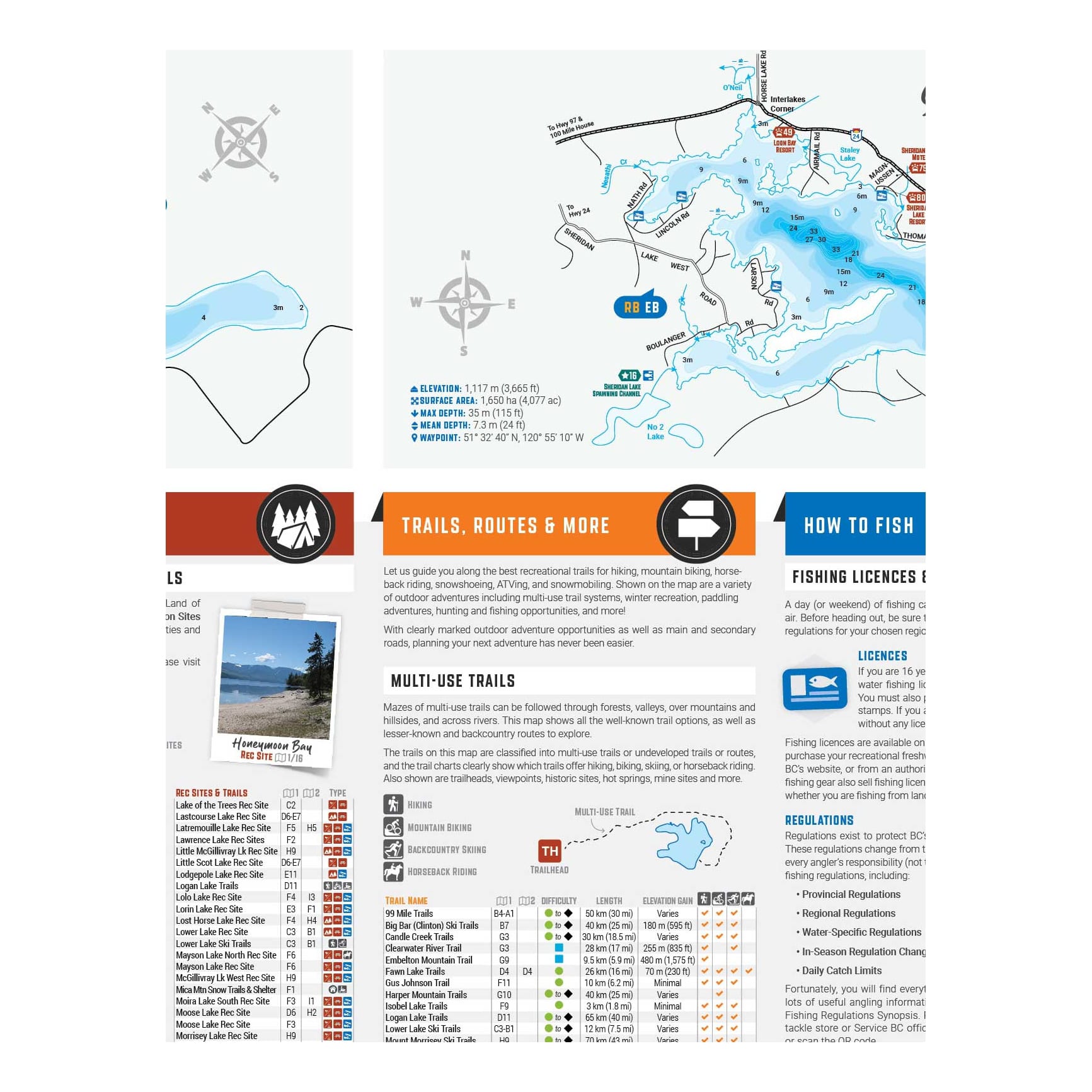 Backroad Mapbook - BC Fishing Highway 24 and The Land of Hidden Waters ...