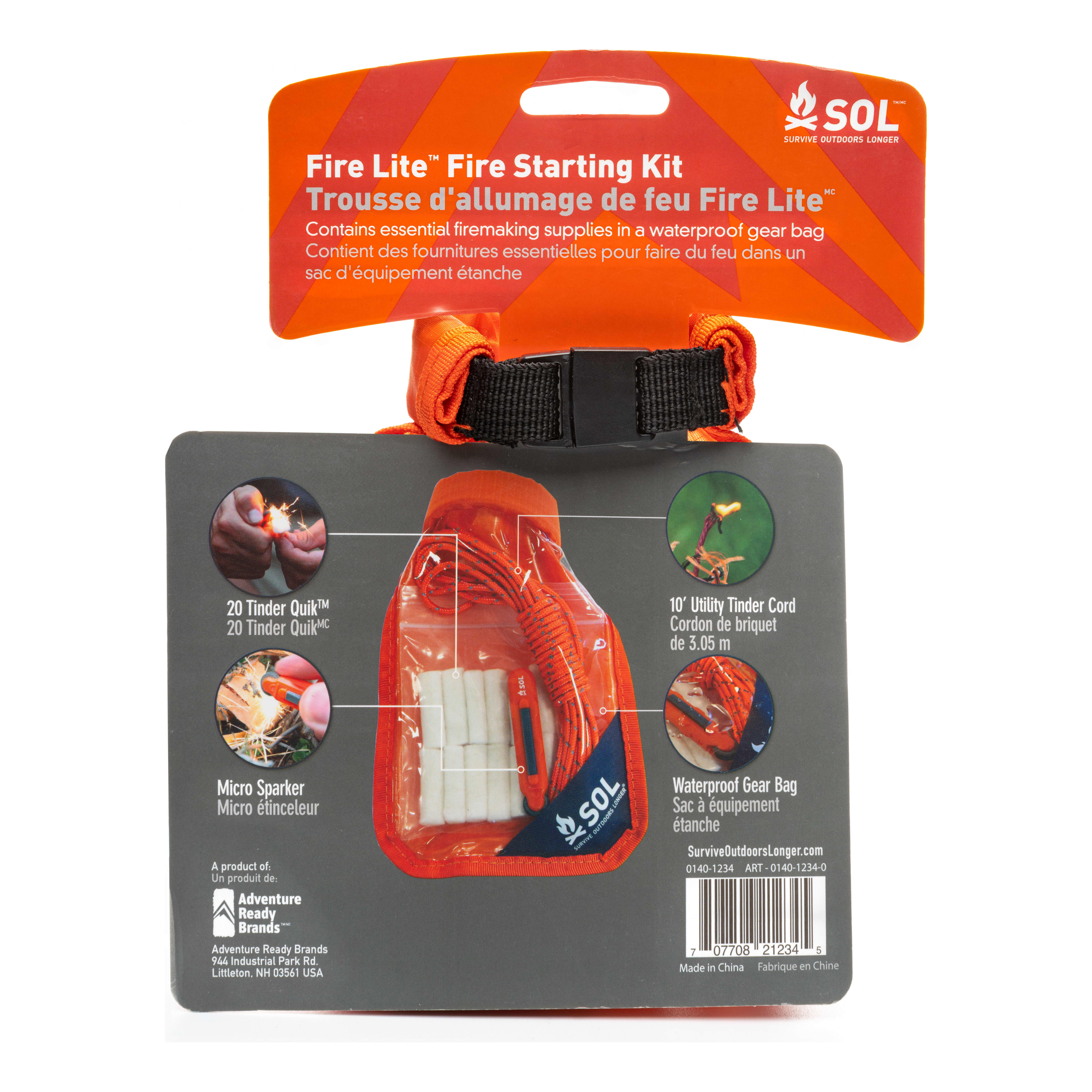 S.O.L.® Fire Lite™ Fire Starting Kit | Cabela's Canada