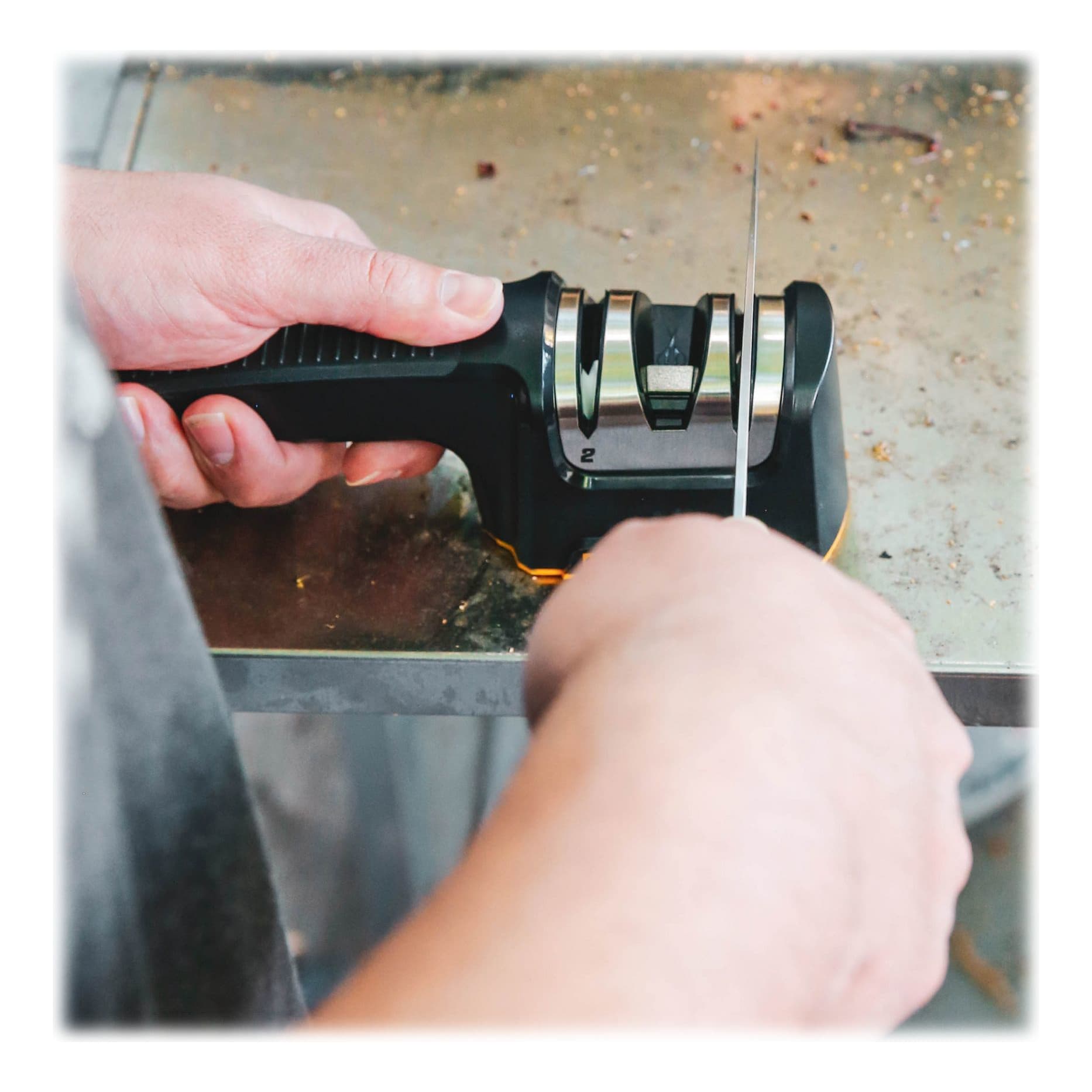 Work Sharp® Kitchen Pull-Through Handheld Knife Sharpener | Cabela's Canada