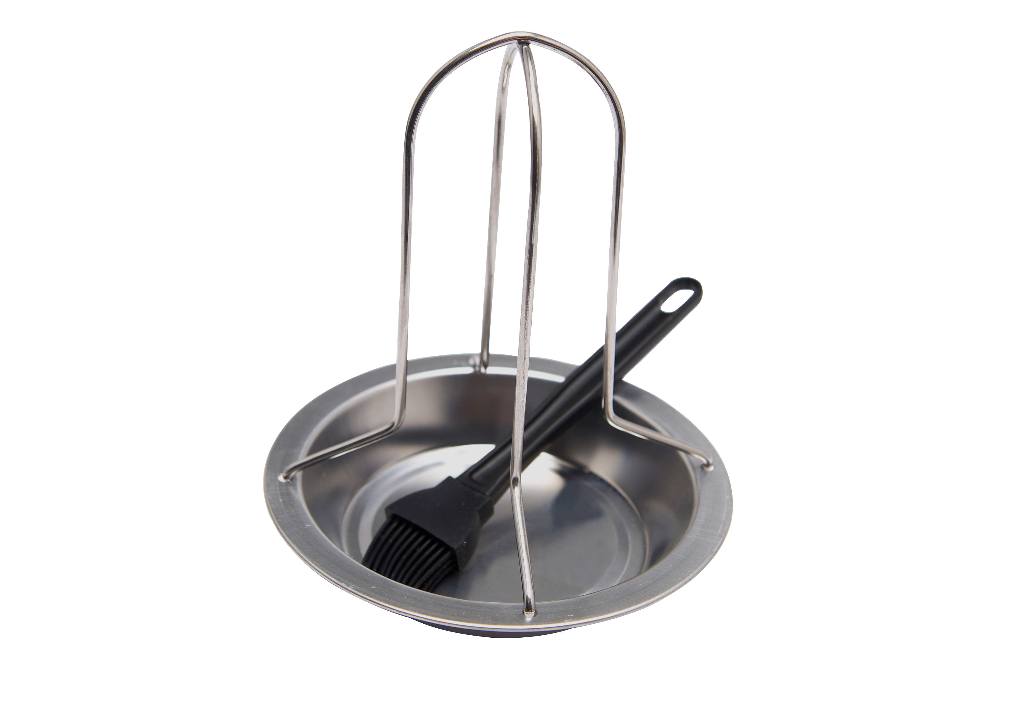 Grill Pro® Stainless Steel Chicken Roaster with Brush | Cabela's Canada
