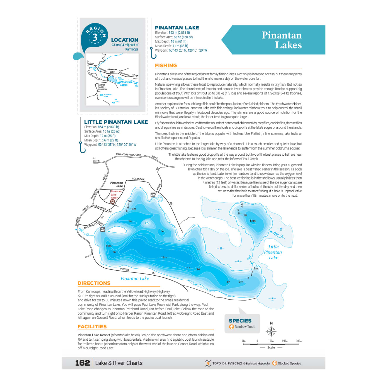 Backroad Mapbook - Thompson Okanagan BC Fishing Mapbook | Cabela's Canada