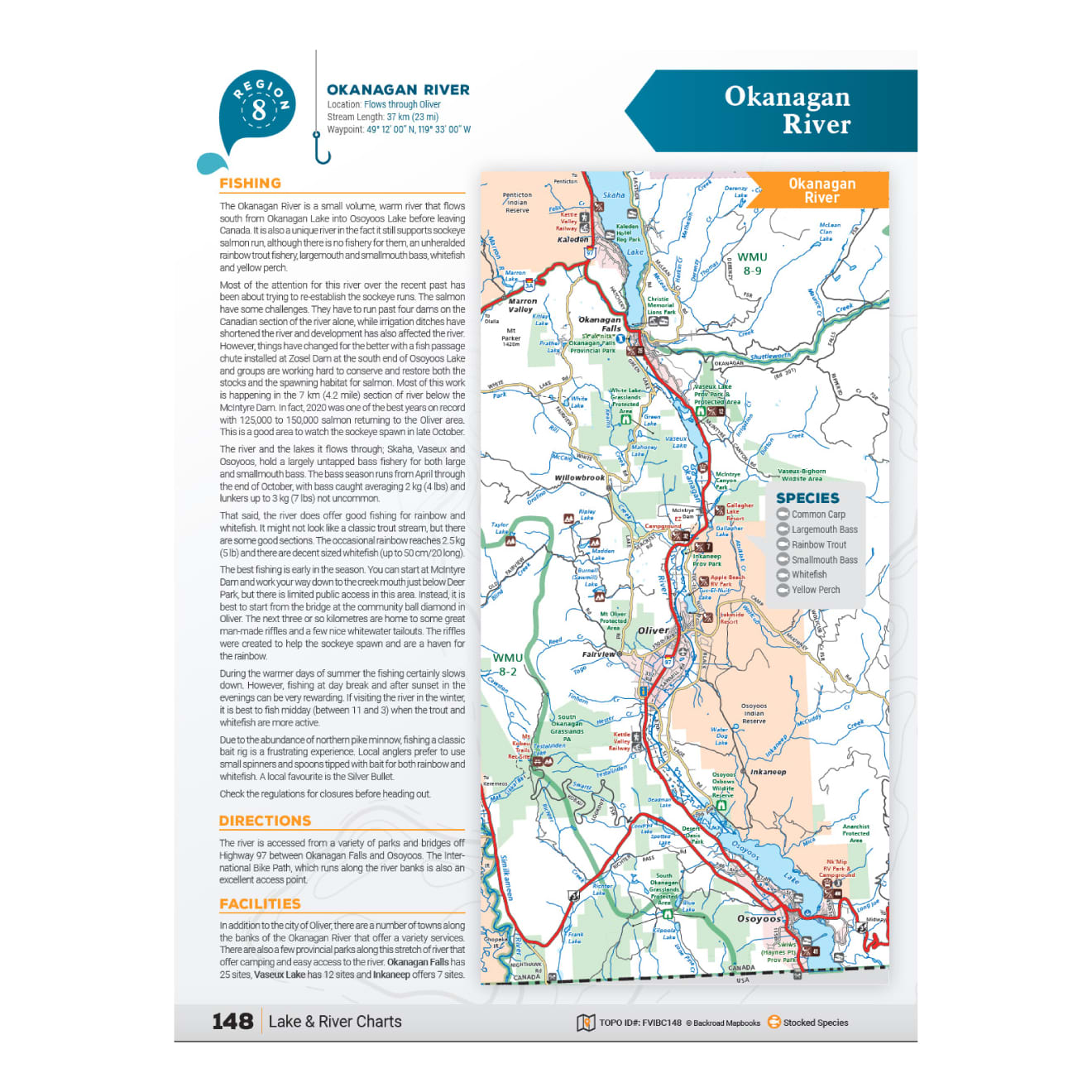Backroad Mapbook - Thompson Okanagan BC Fishing Mapbook | Cabela's Canada