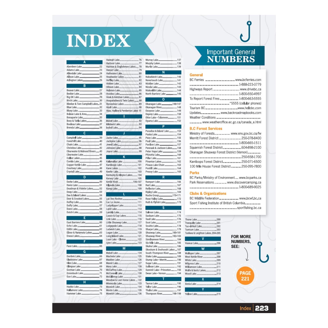 Backroad Mapbook - Thompson Okanagan BC Fishing Mapbook | Cabela's Canada