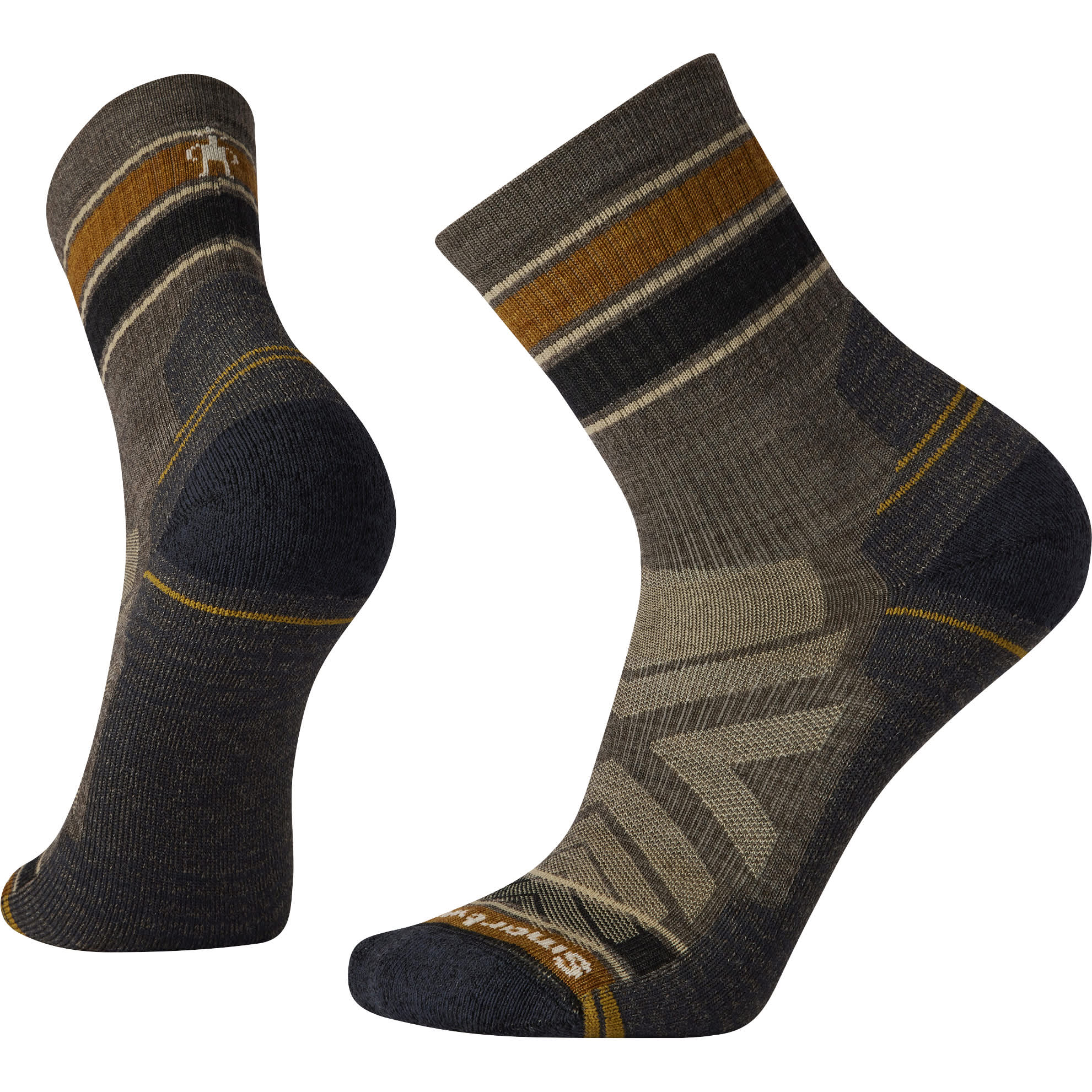 Smartwool® Men’s Hike Light Cushion Striped Mid Crew Socks | Cabela's ...