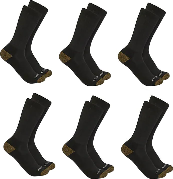 Carhartt® Men’s Midweight Crew Socks – 6-Pack | Cabela's Canada