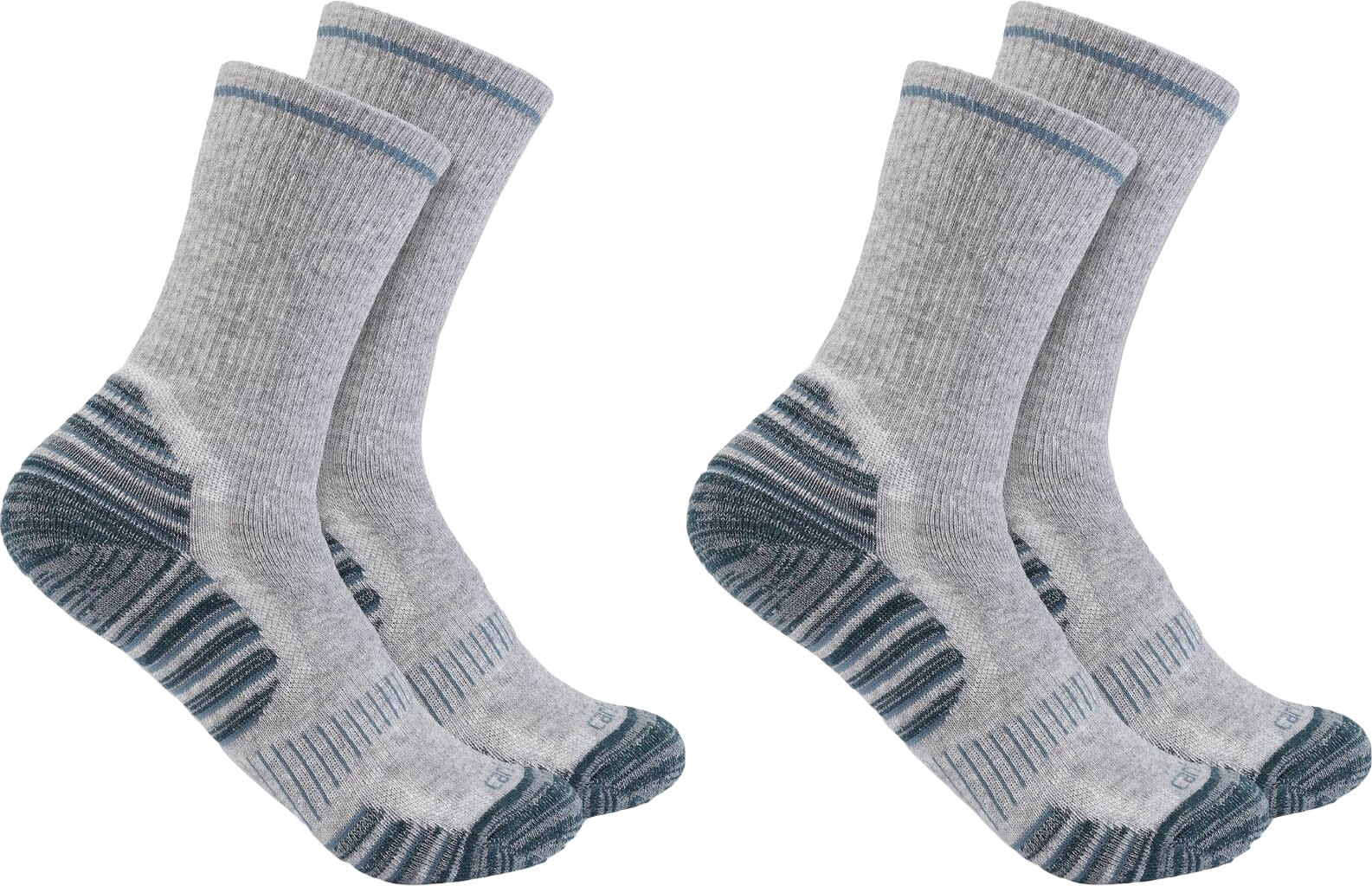 Carhartt® Women’s Force Midweight Synthetic-Wool Blend Crew Sock – 2 ...