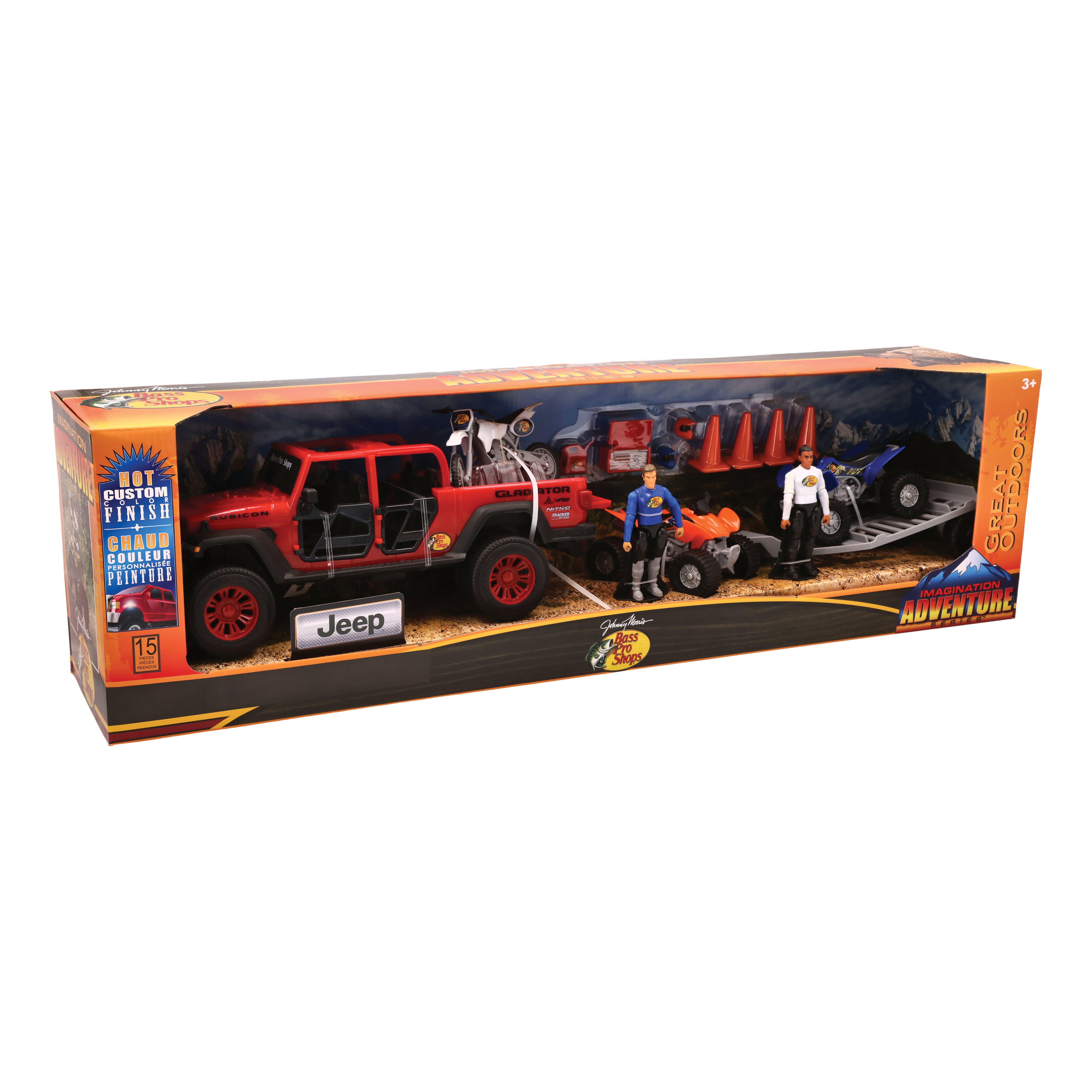 Bass Pro Shops Imagination Adventure Gladiator Off-Road Playset for ...