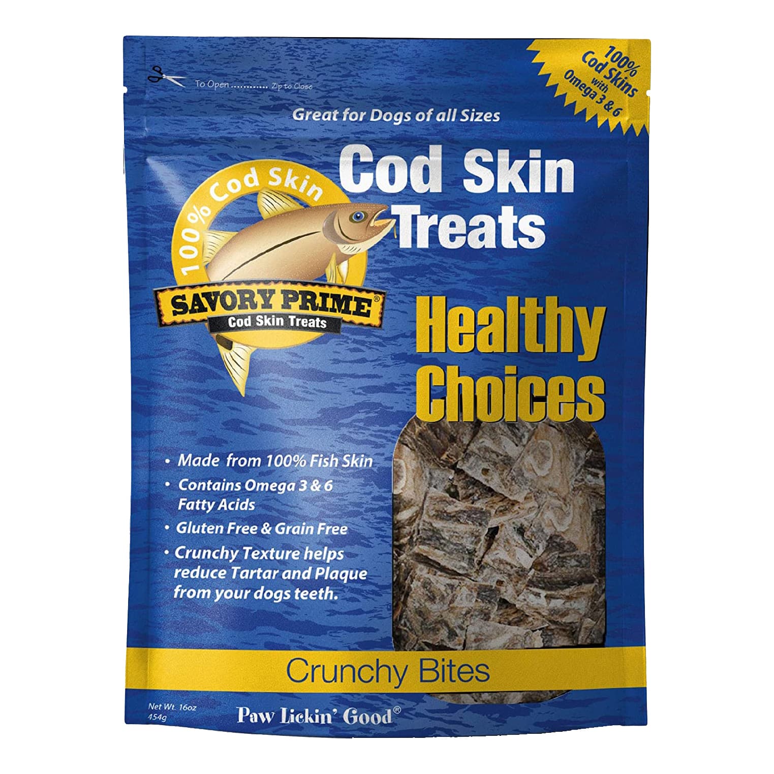 Savory Prime® Cod Skin Fish Strips - 16 oz. | Cabela's Canada