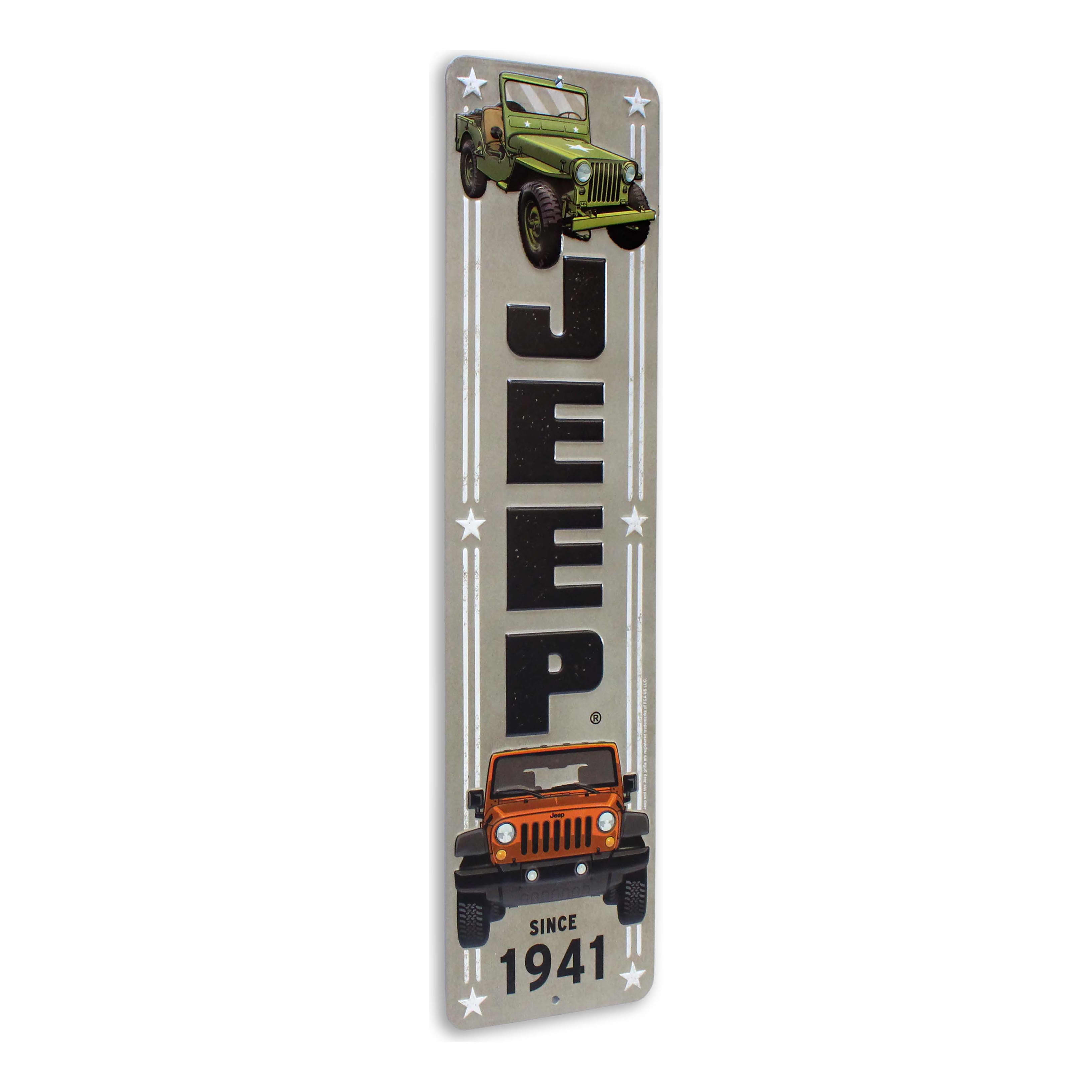 Open Road's Jeep Vertical Metal Sign | Cabela's Canada