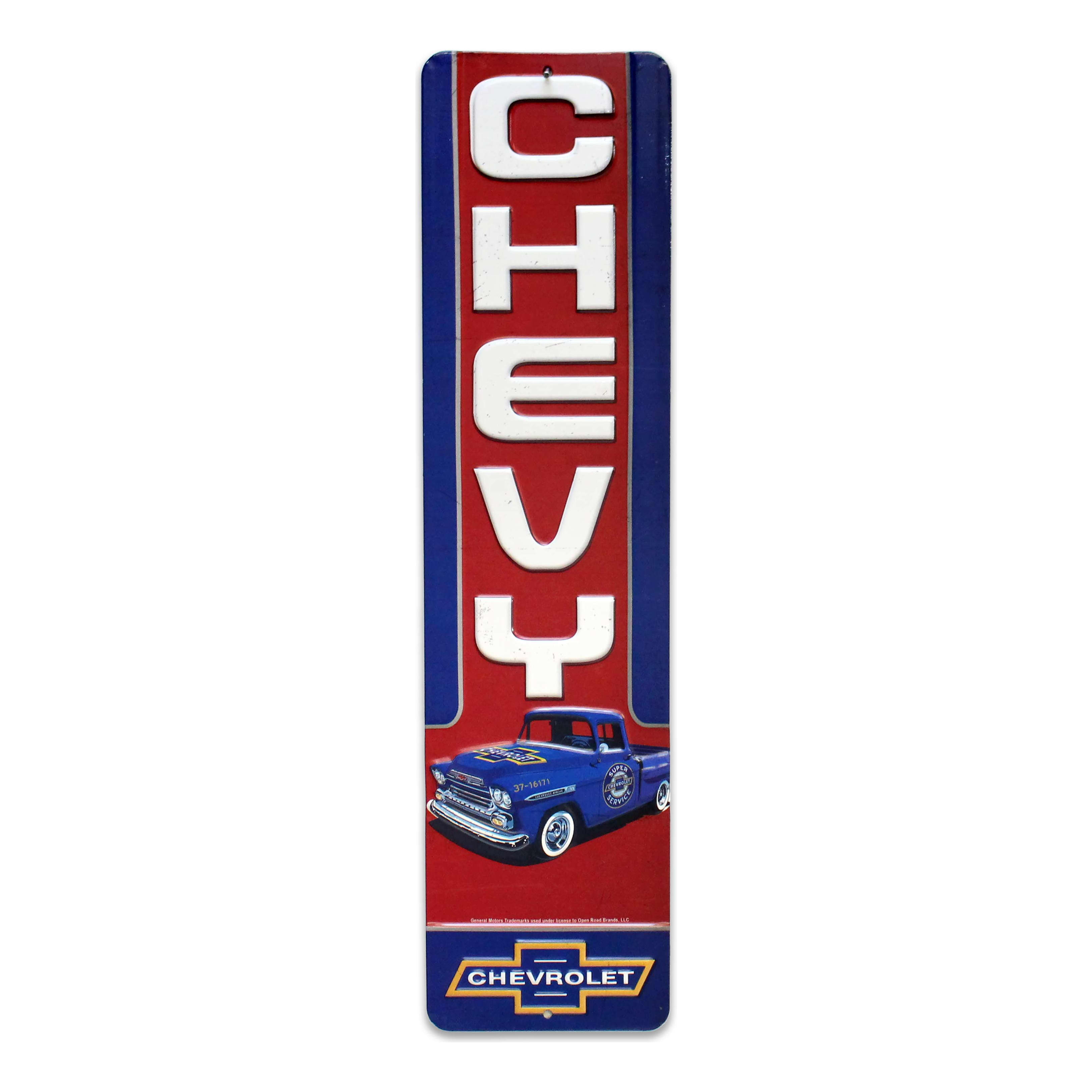 Open Road's Chevrolet Chevy Trucks Vertical Metal Sign | Cabela's Canada