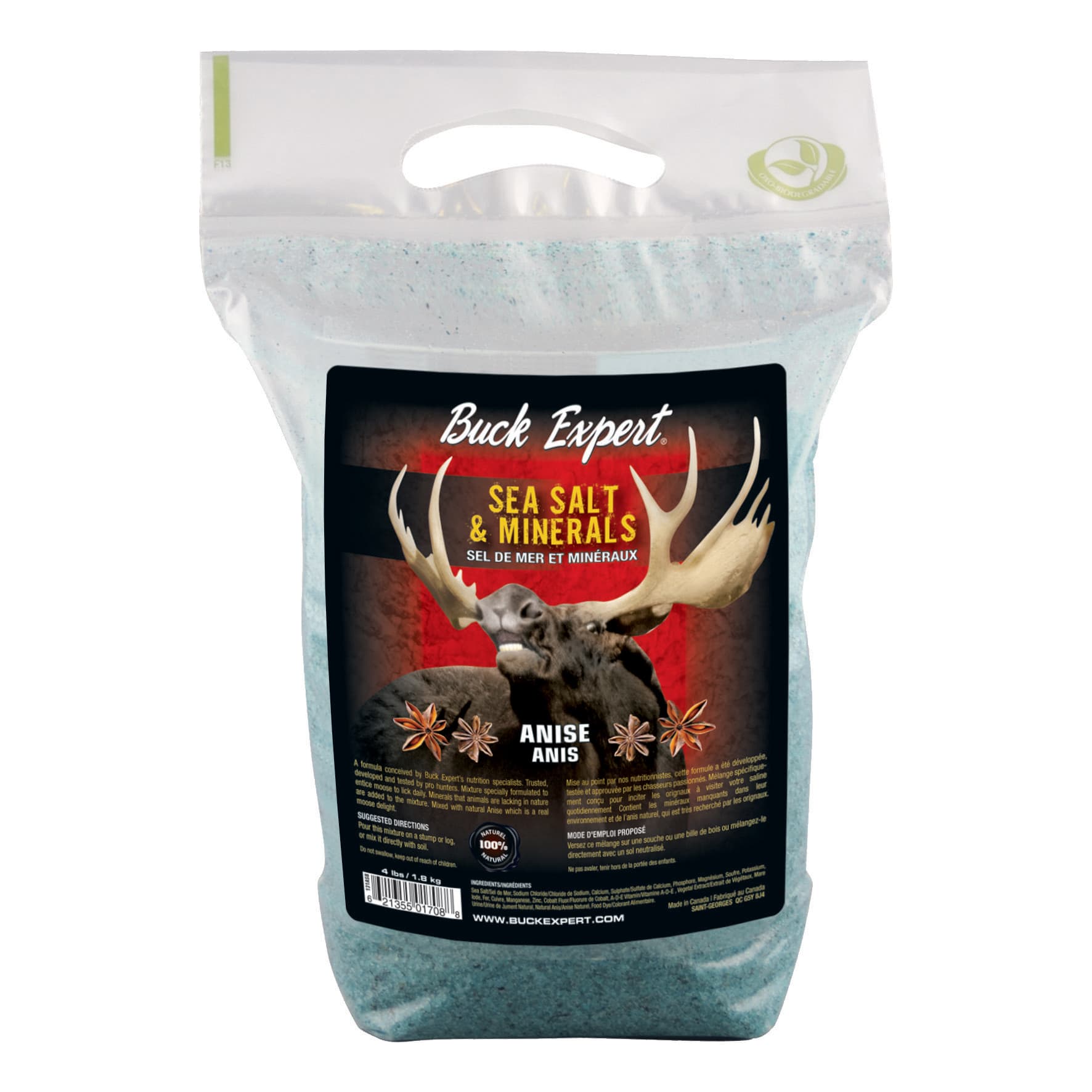 Buck Expert Sea Salt & Minerals – “Anise” Flavoured | Cabela's Canada