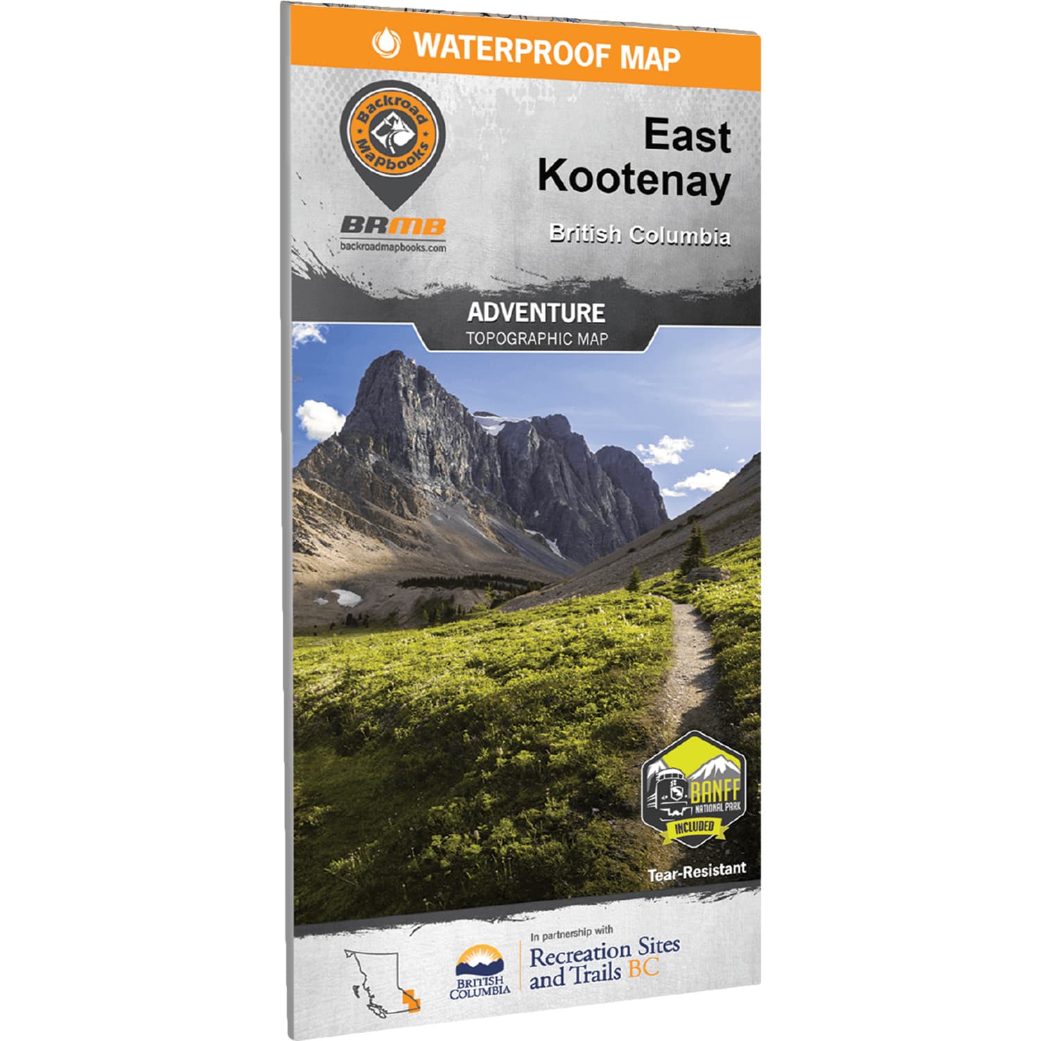 Backroad Mapbooks East Kootenay BC - Waterproof Recreation Map | Cabela ...