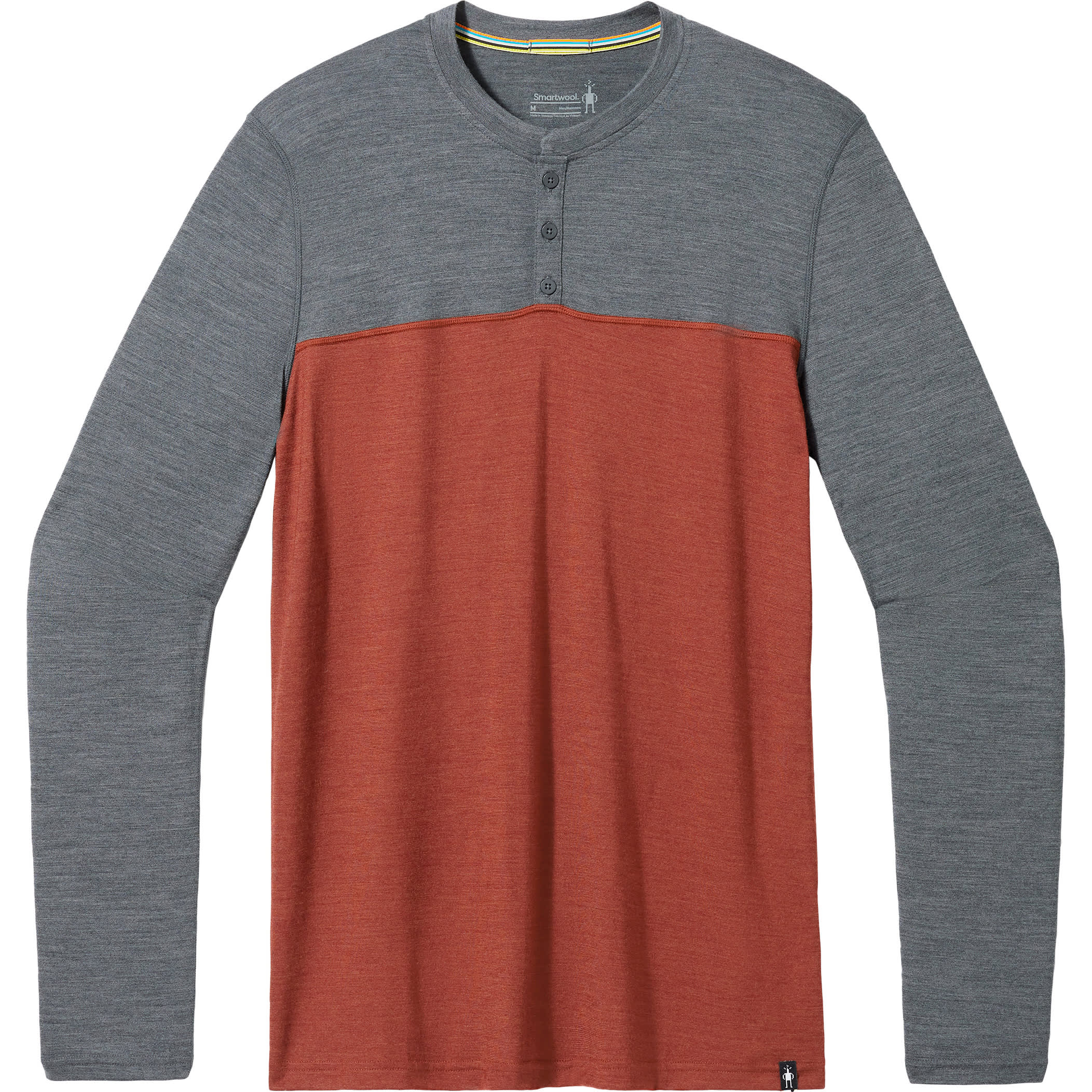 Smartwool® Men’s Long-Sleeve Colorblock Henley Shirt | Cabela's Canada