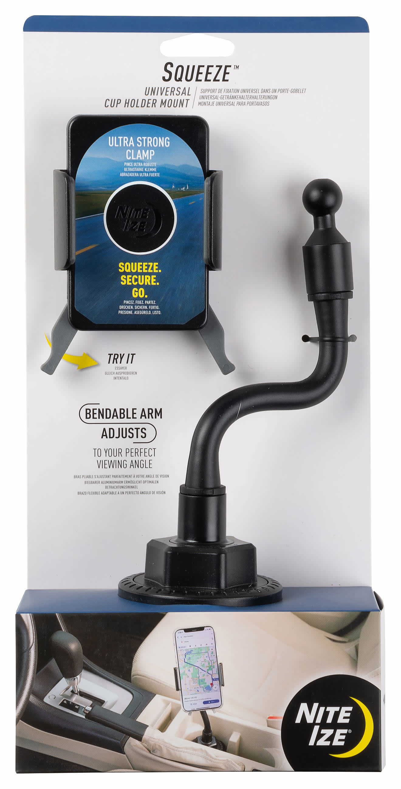 Nite Ize® Squeeze® Windshield Phone Mount Kit | Cabela's Canada