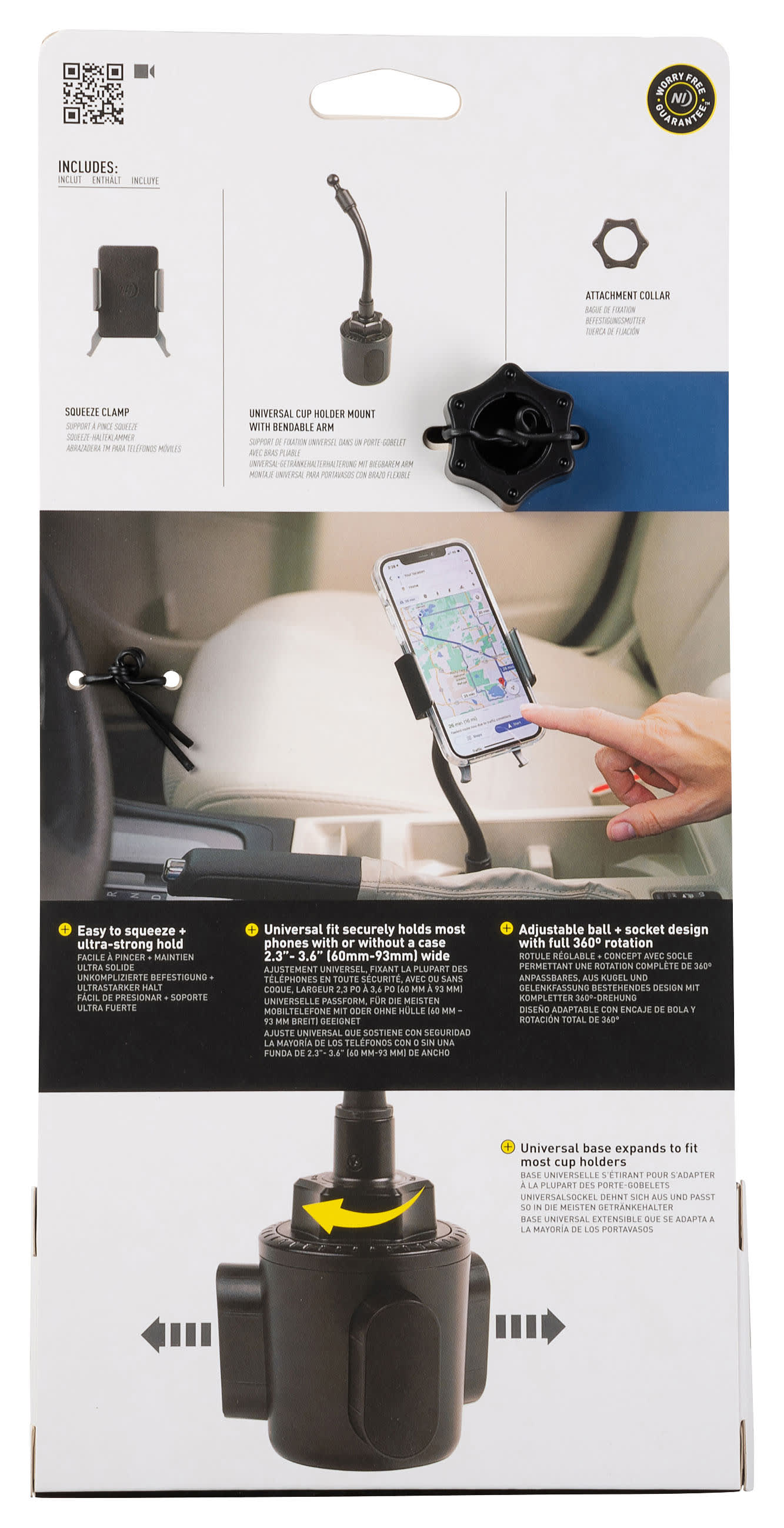 Nite Ize® Squeeze® Windshield Phone Mount Kit | Cabela's Canada